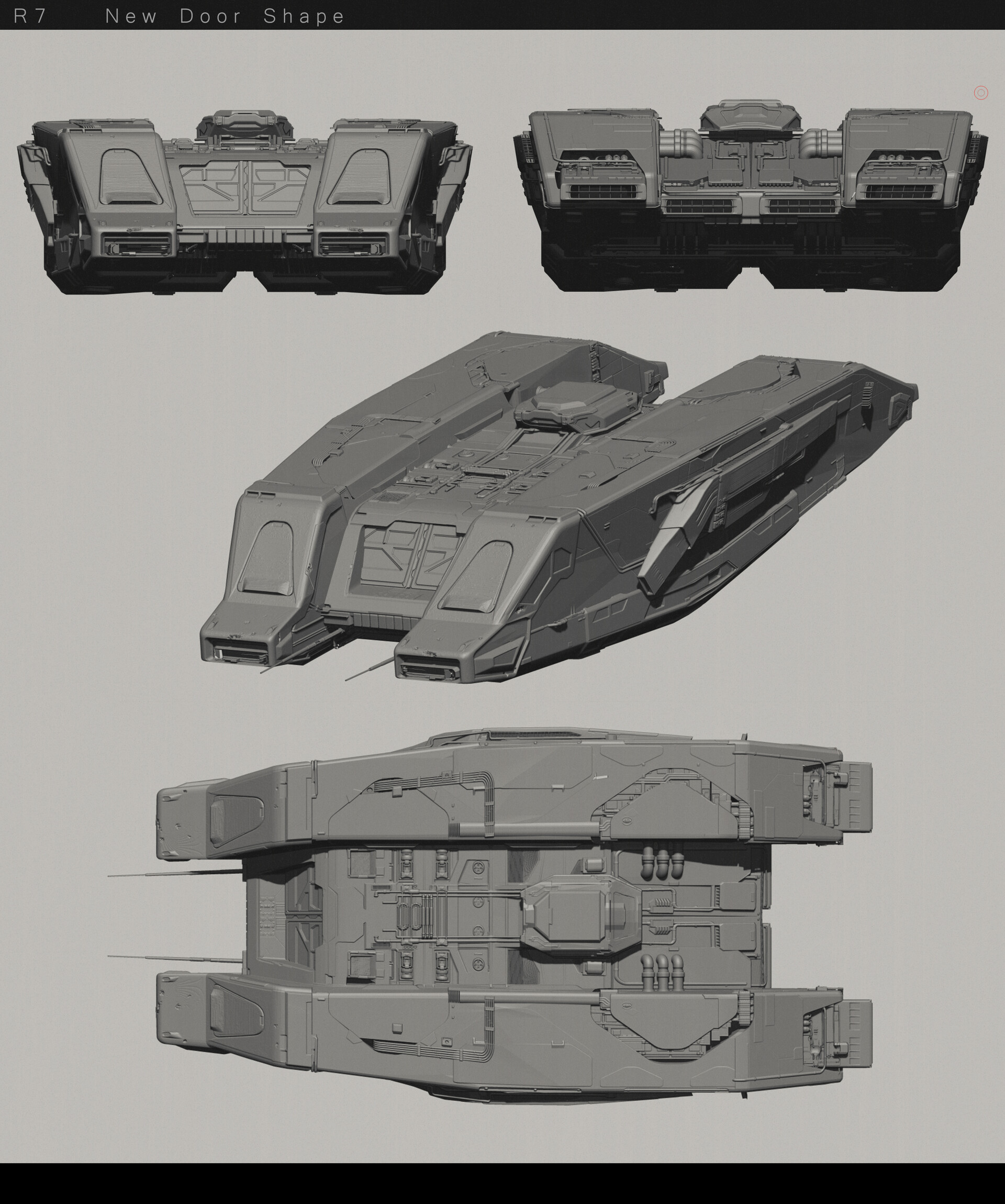 Pablo Dominguez - Alien Romulus. Non Used Echo Probe Designs.