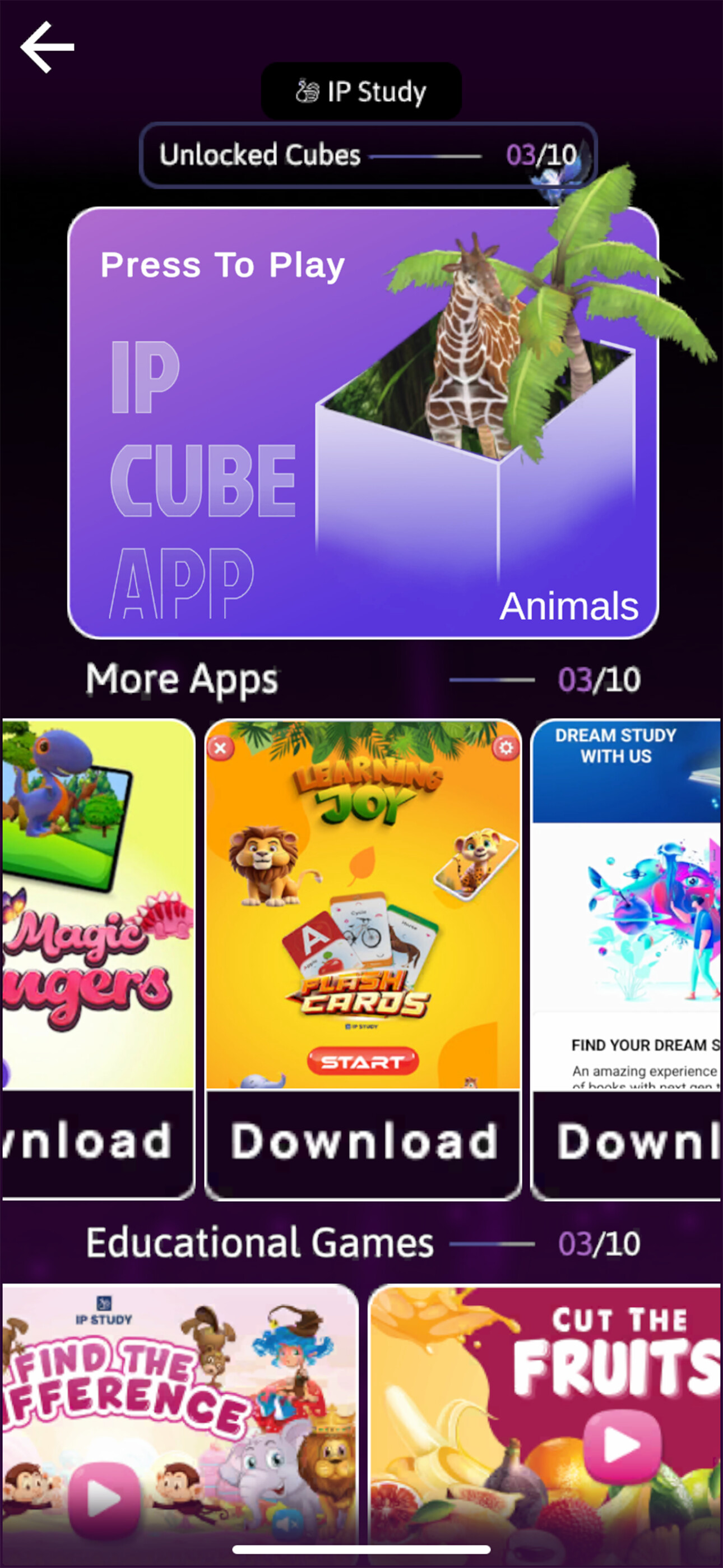ArtStation - AR Cube UI Design