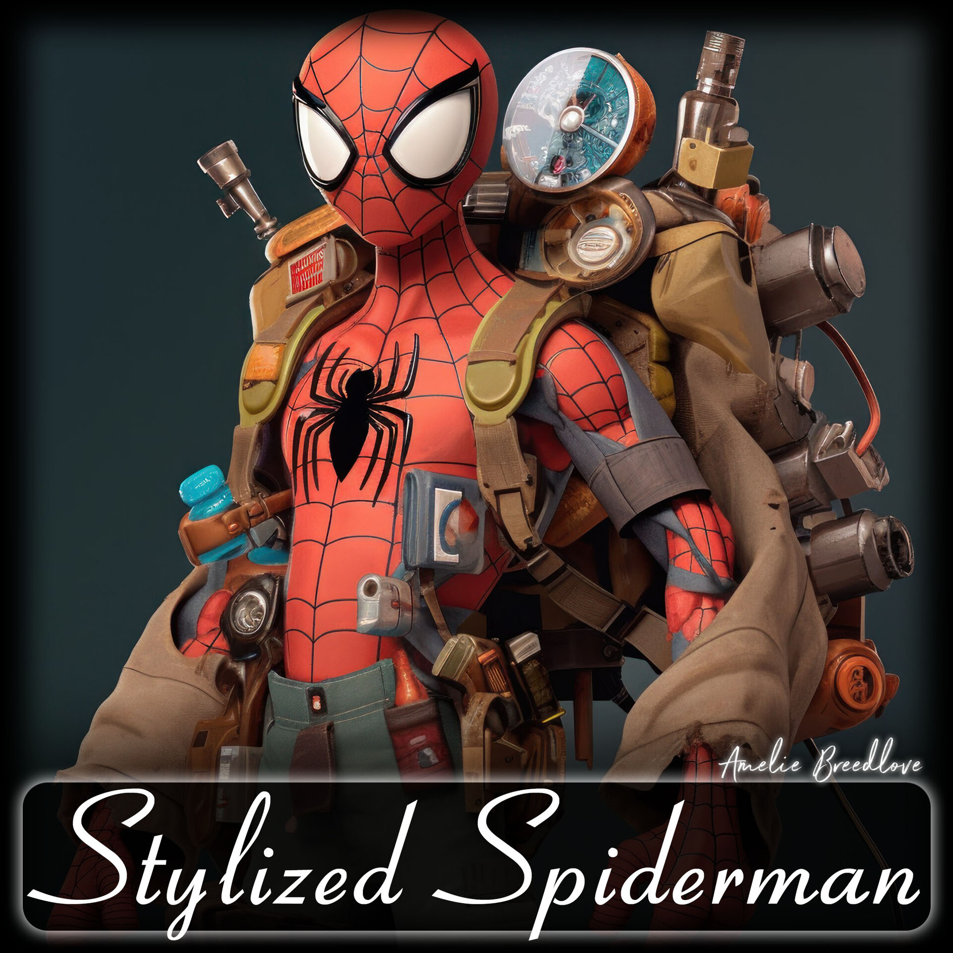 ArtStation - 200 Stylized Spiderman Reference Pack | 4K | v.1