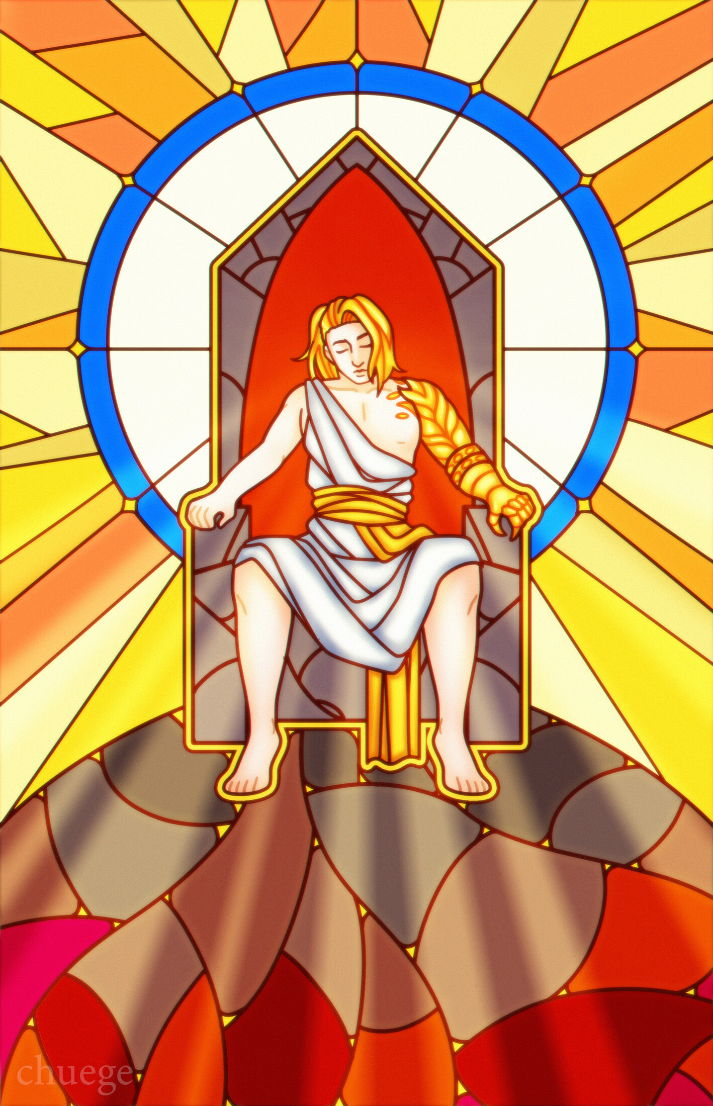 ArtStation - Religious raffiguration of Edel