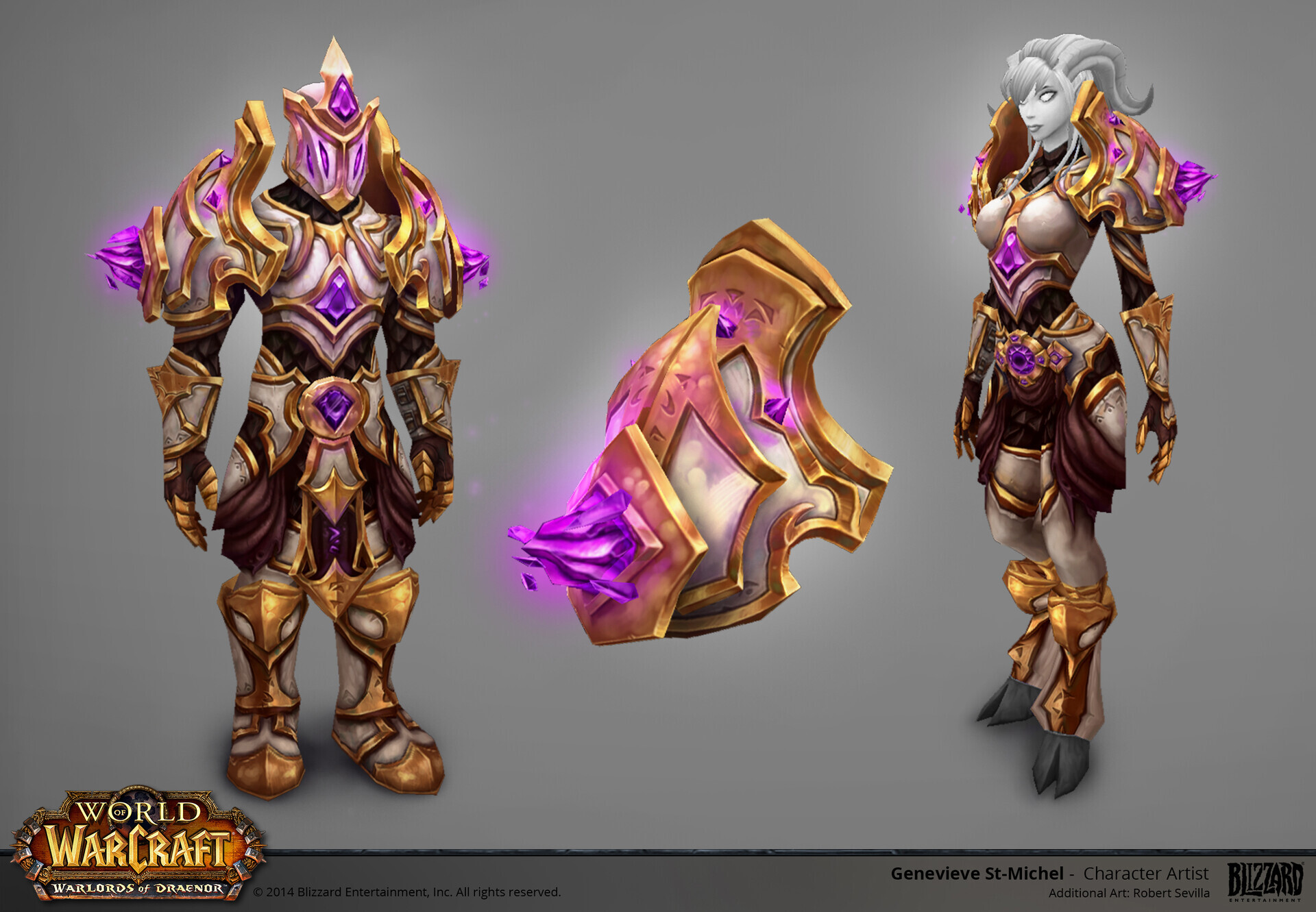 Genevieve St-Michel - World of Warcraft - Warlords of Draenor Expansion