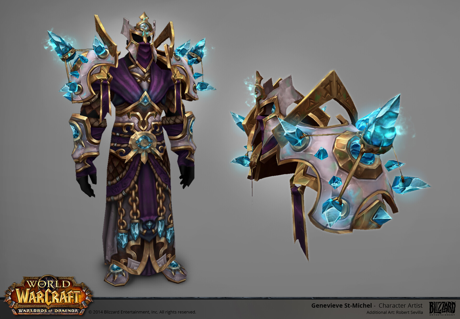 Genevieve St-Michel - World of Warcraft - Warlords of Draenor Expansion