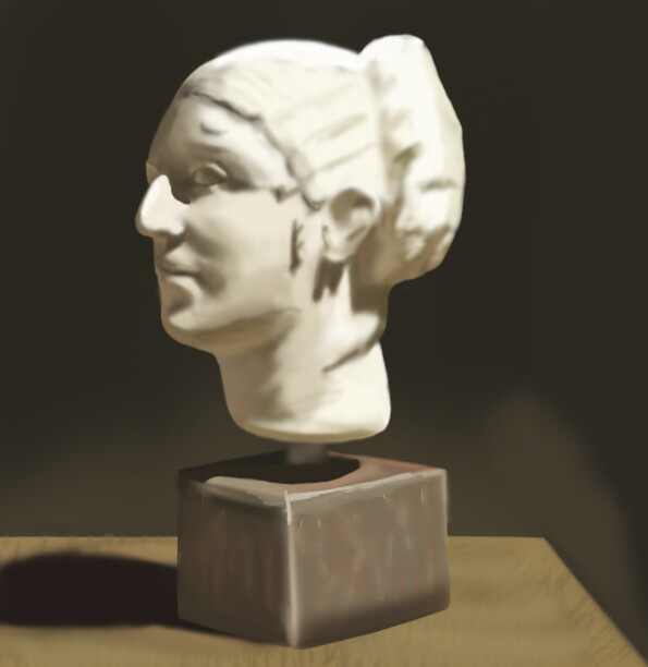 ArtStation - Statue portrait