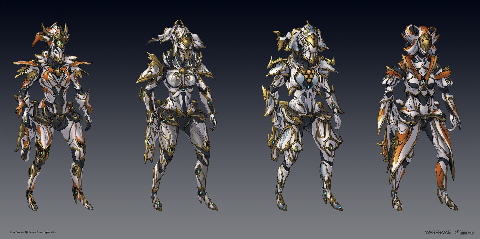 Kory Cromie - Warframe - Protea Prime Concept