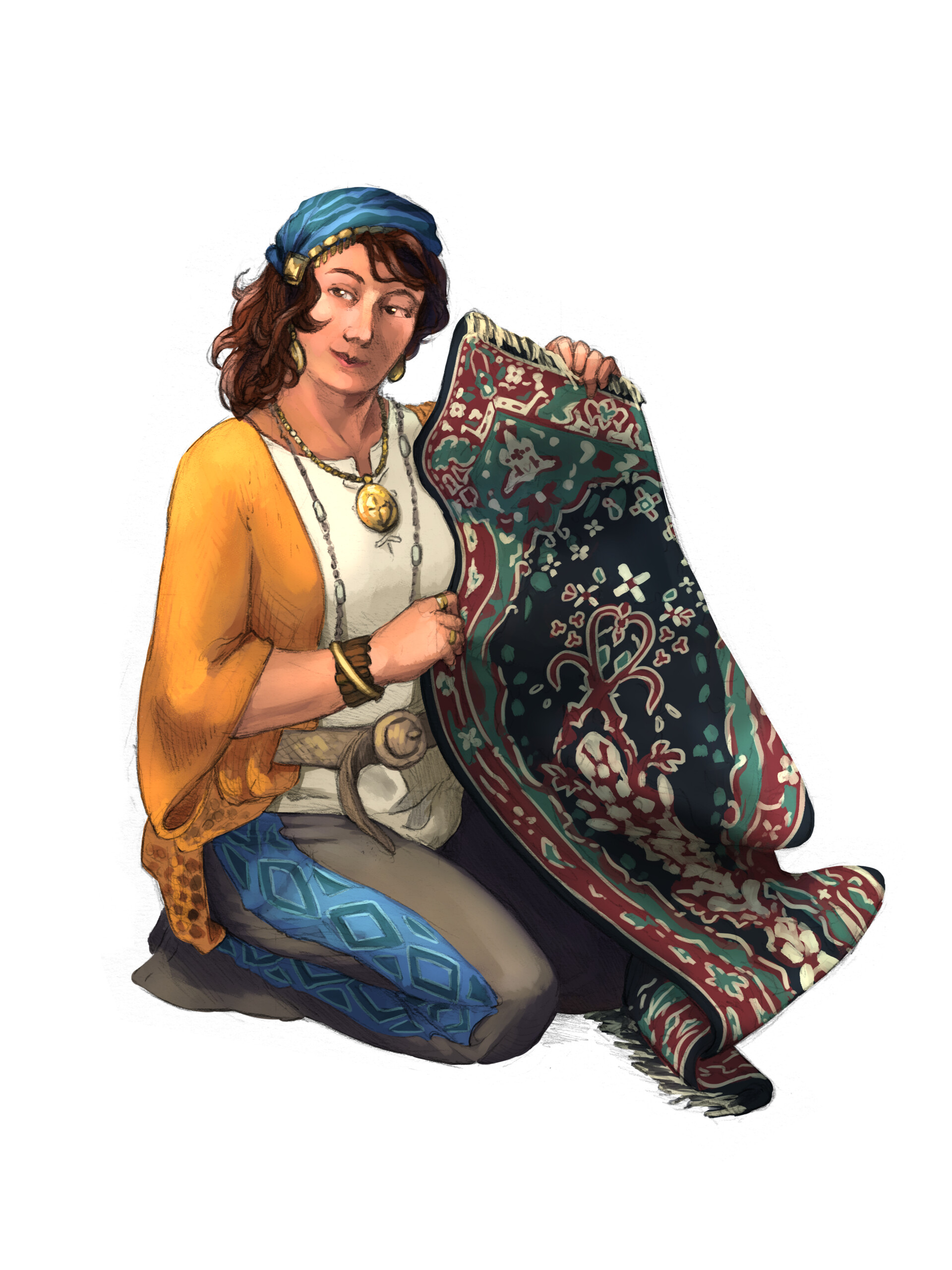 Zoe Nast - Tel Rialis Character Splash Art