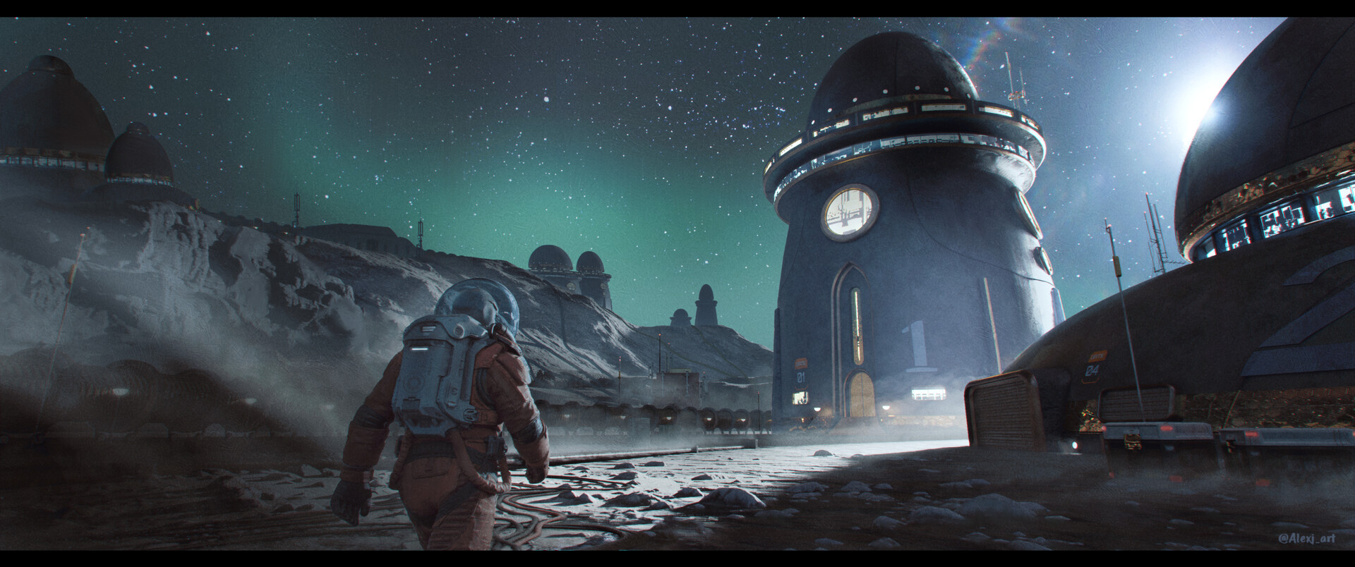 ArtStation - Ominous Outpost