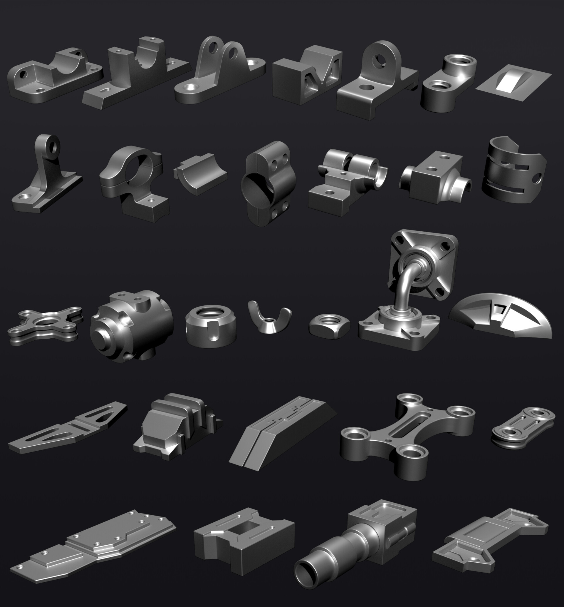 ArtStation - Hard Surface Practice