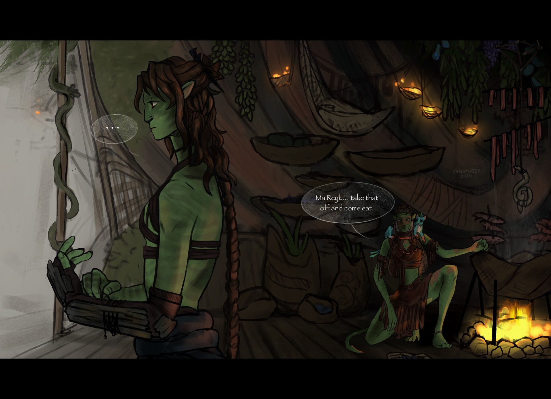 ArtStation - brooding na’vi