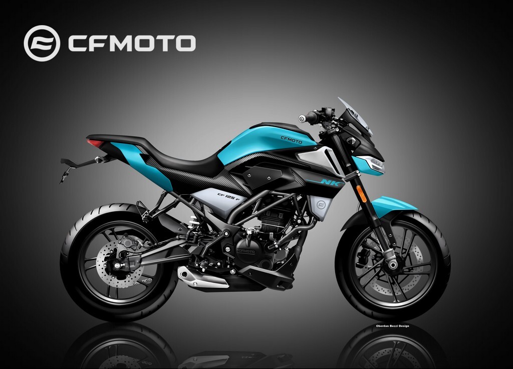 ArtStation - CF MOTO 125 NK