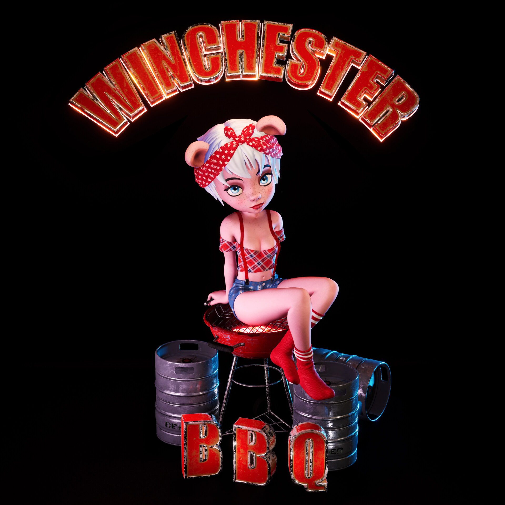 ArtStation - BBQ WINCHESTER