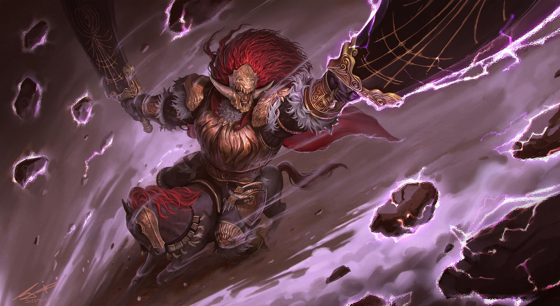 ArtStation - Star Halting RItual, Radahn