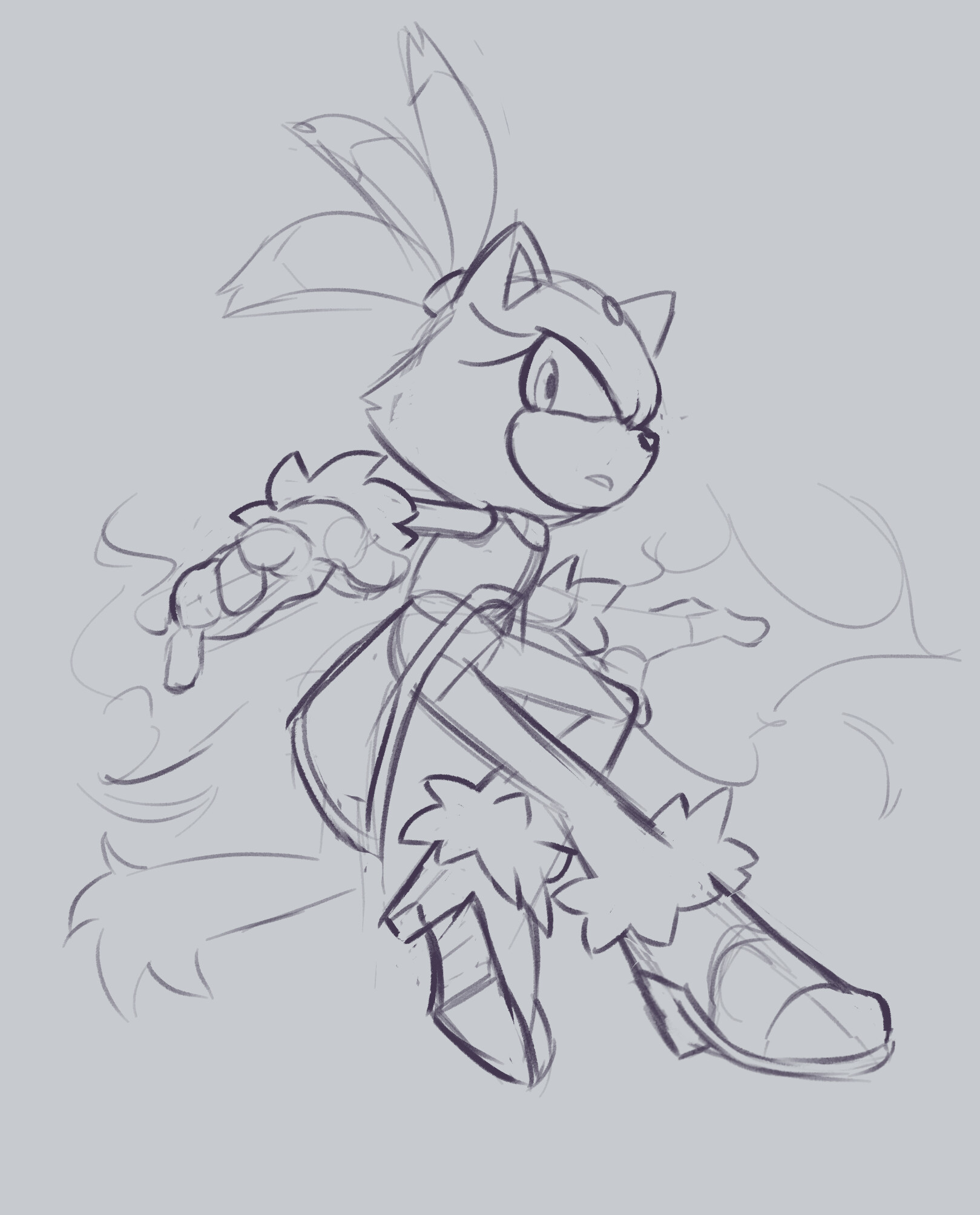 sonic blaze the cat coloring pages