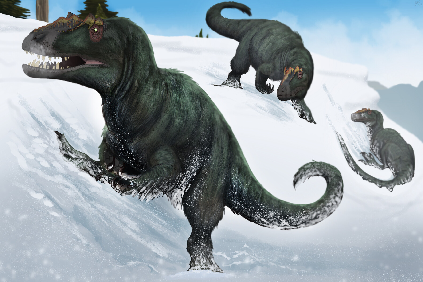 ArtStation - Snowy Explorers