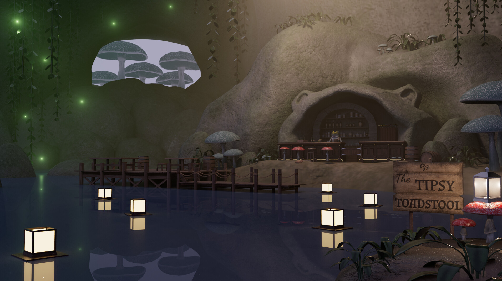 ArtStation - Tipsy Toadstool