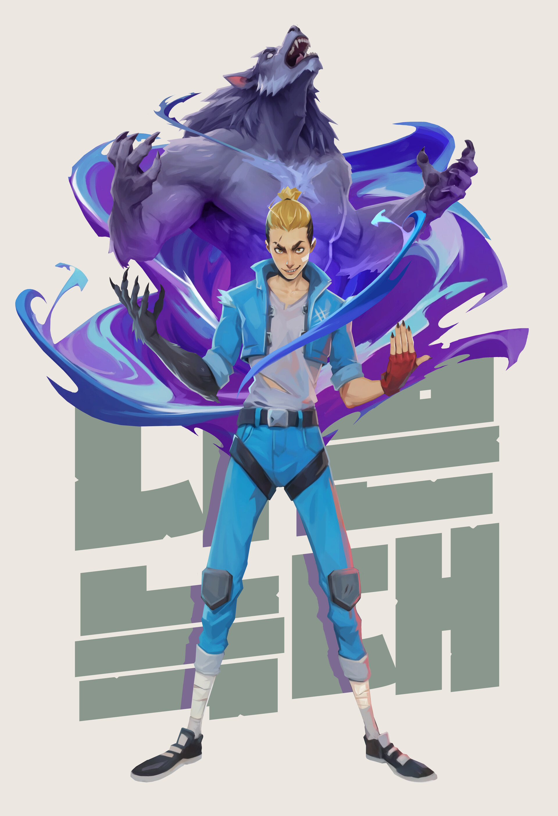 ArtStation - Bad wolf