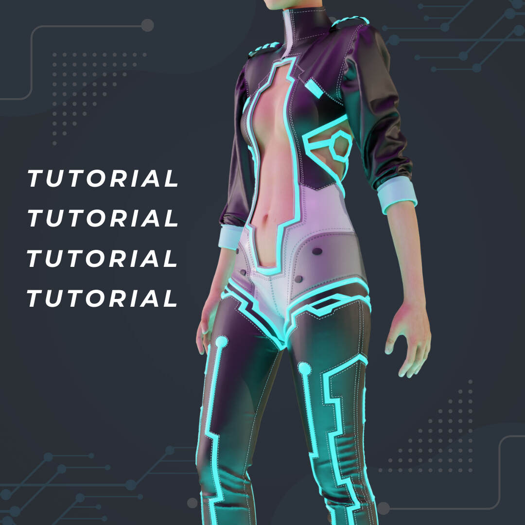 ArtStation - Sci-fi Female Costume Tutorial