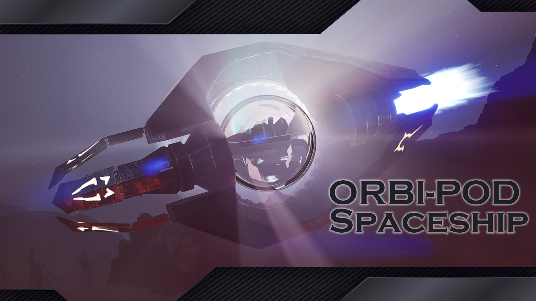 ArtStation - Orbi-Pod Spaceship 3d Model