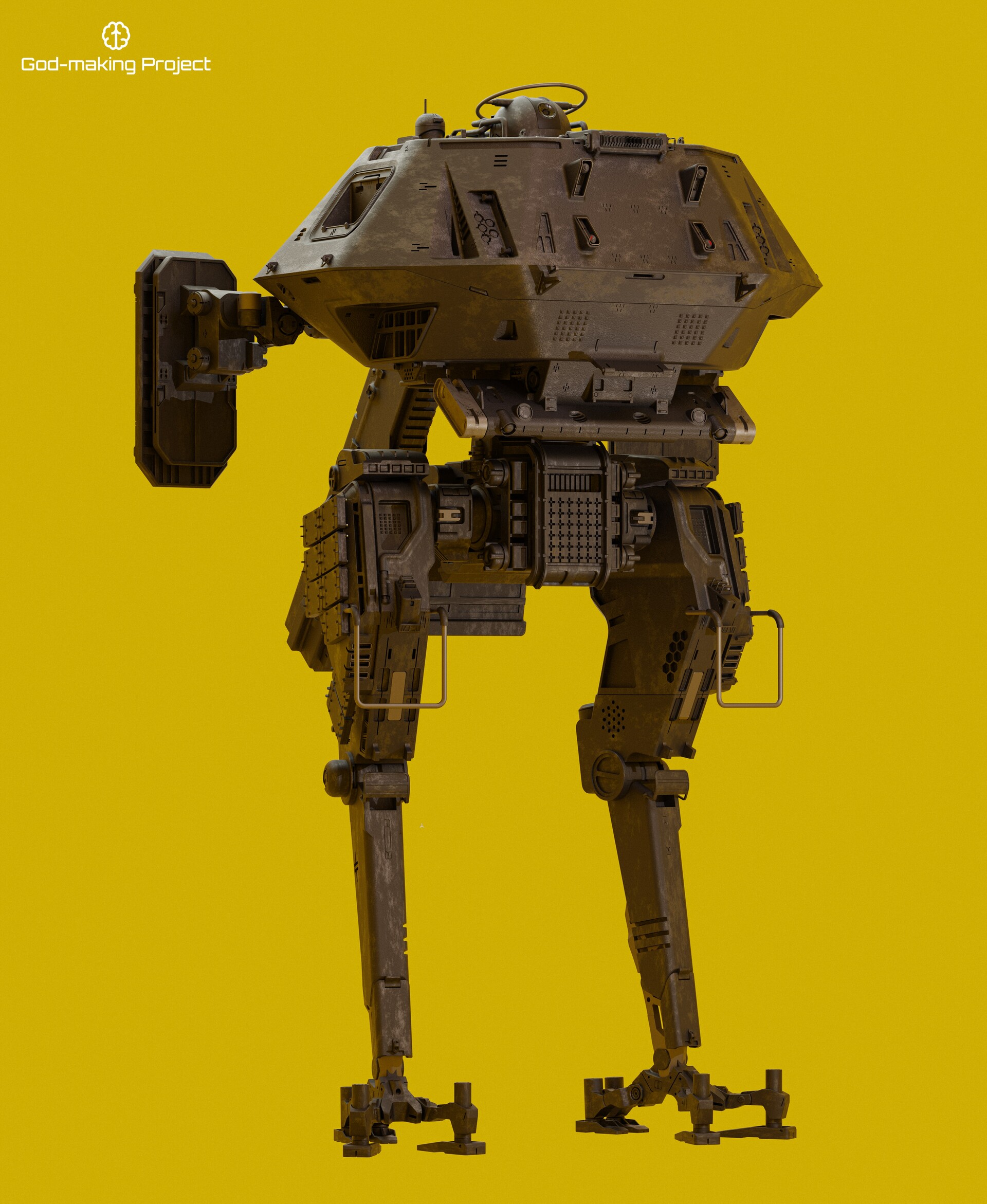 ArtStation - law enforcement robot