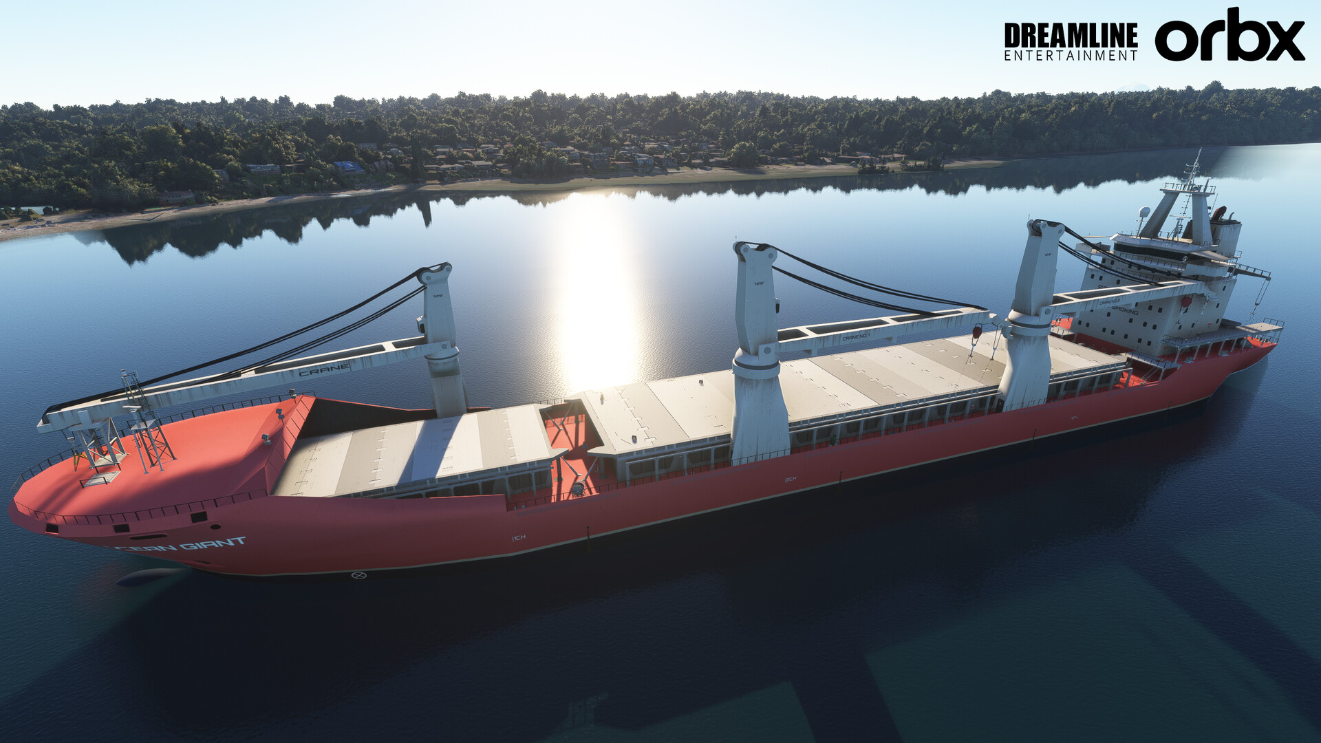 ArtStation - MV Ocean Giant - Ship for Microsoft Flight Simulator 2020