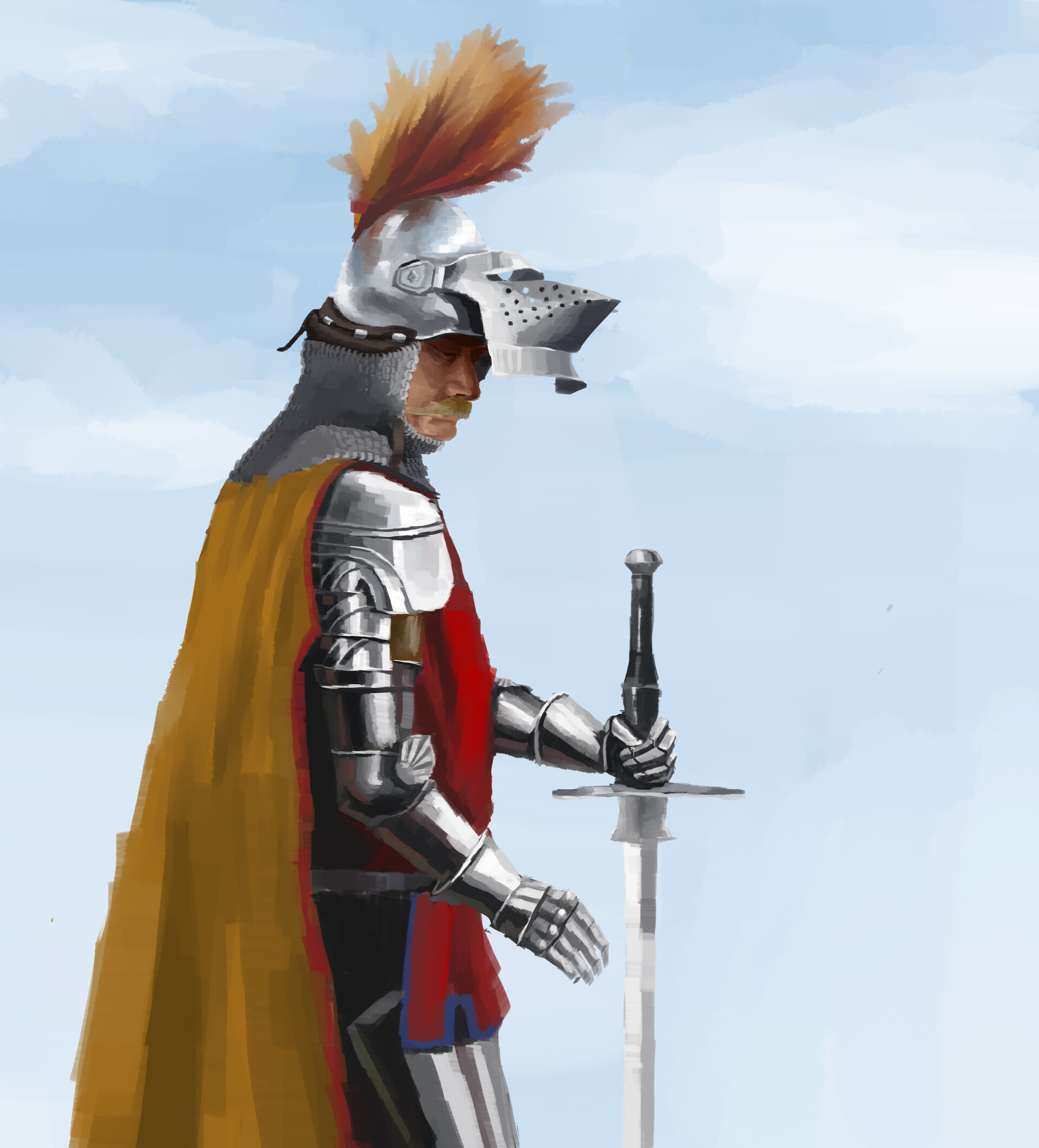 ArtStation - old knight