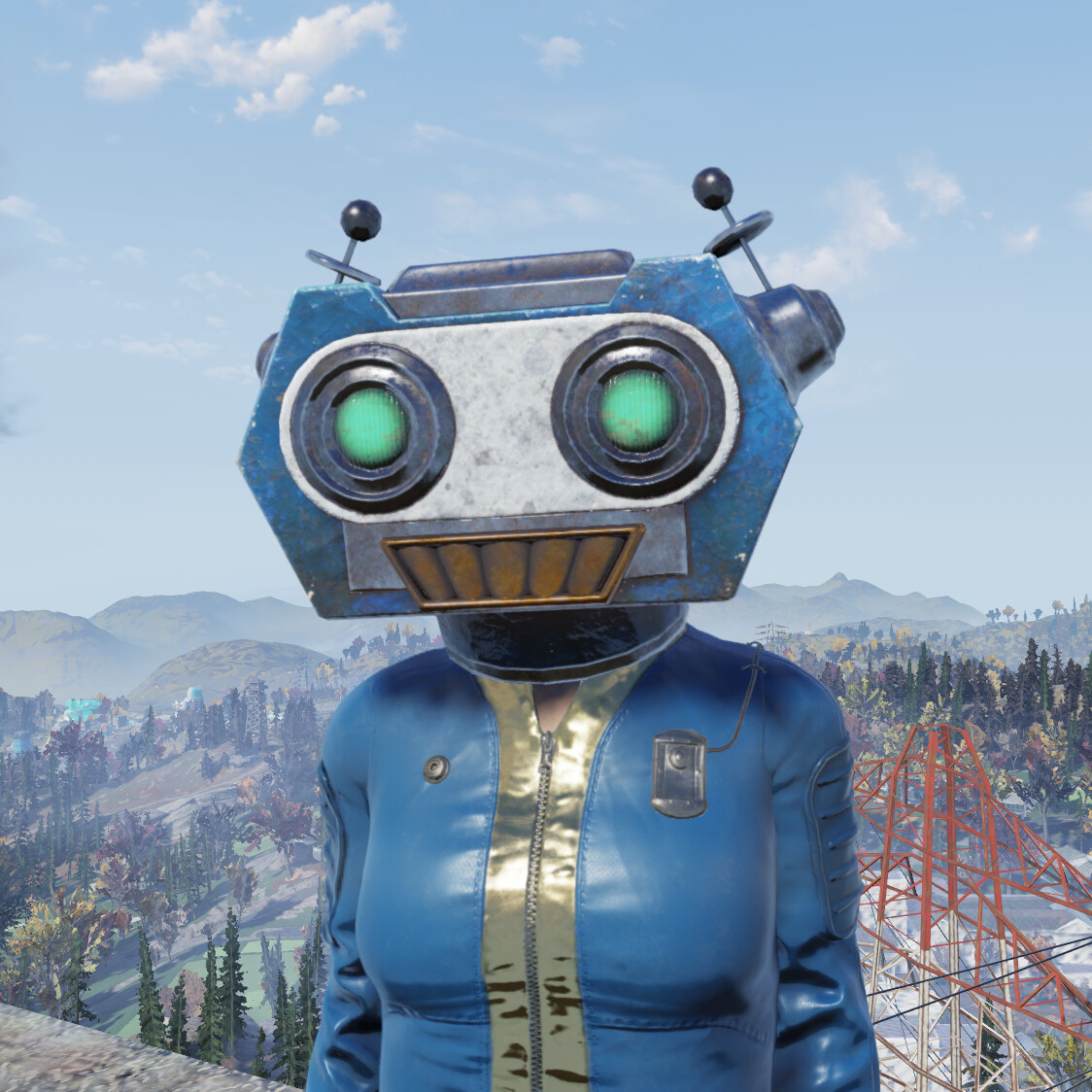 ArtStation - Fasnacht Robot Mask (Asset Integration) - Fallout 76 ...