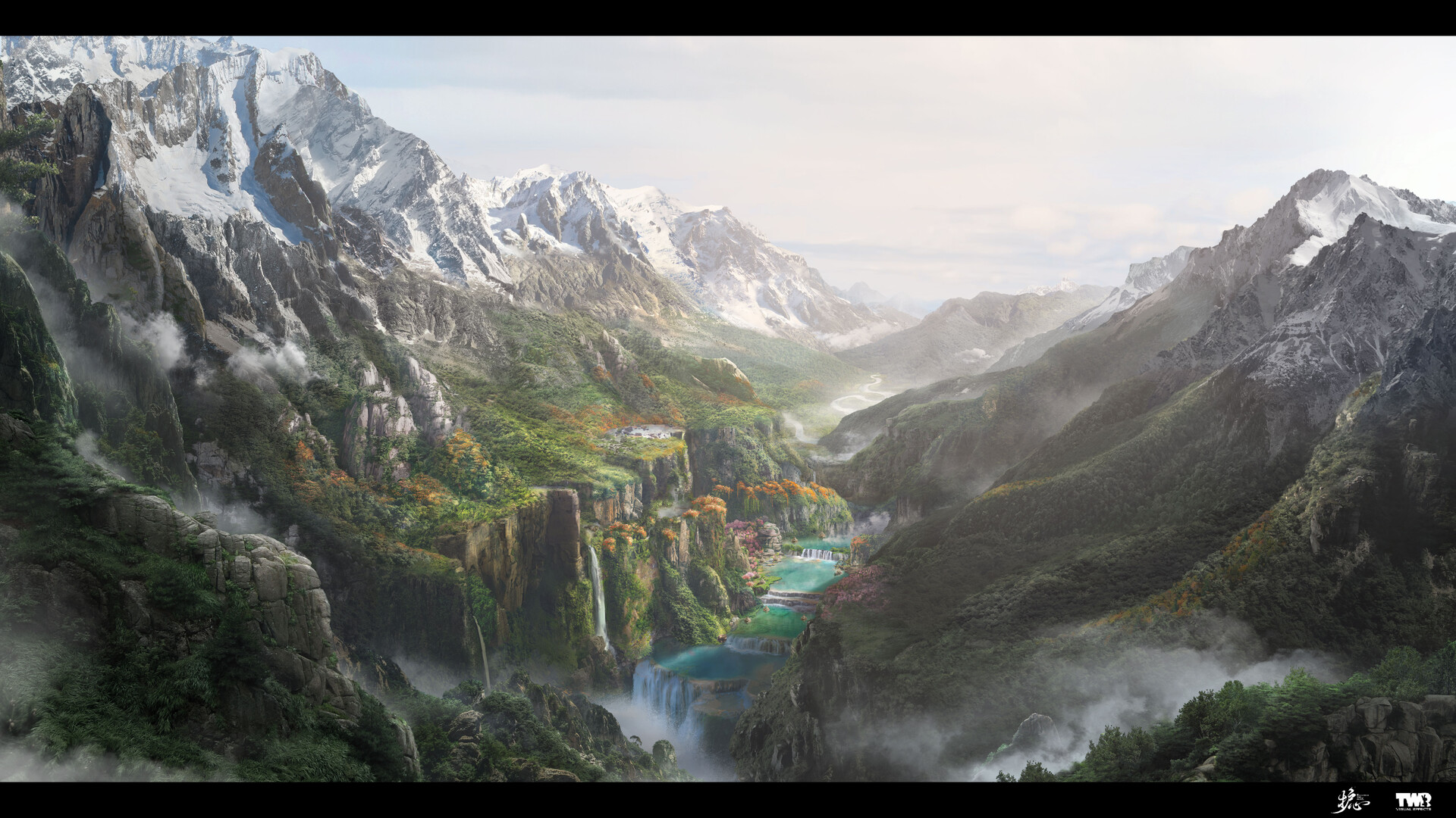 ArtStation - Luochuan Dragon Valley -Back From The Brink 2023