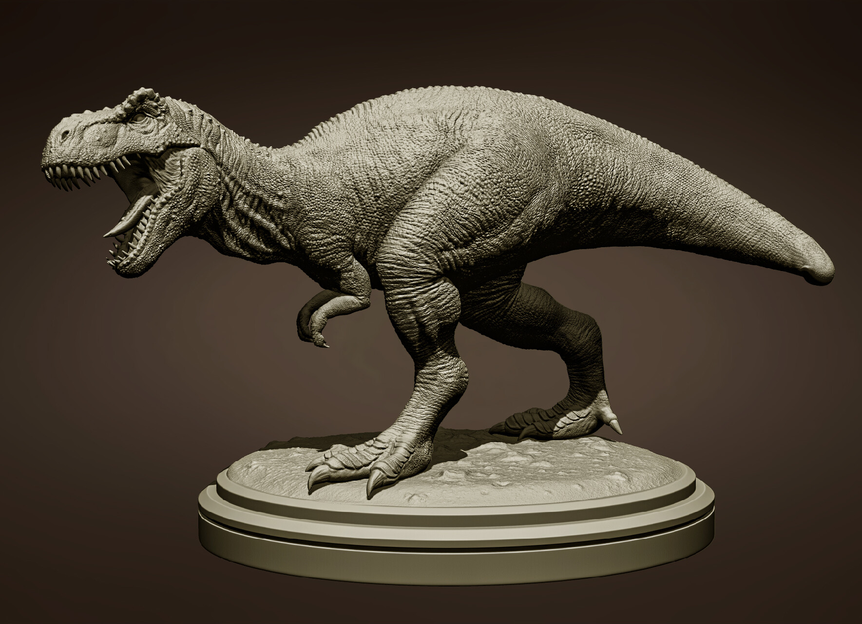 ArtStation - T-rex 3d model