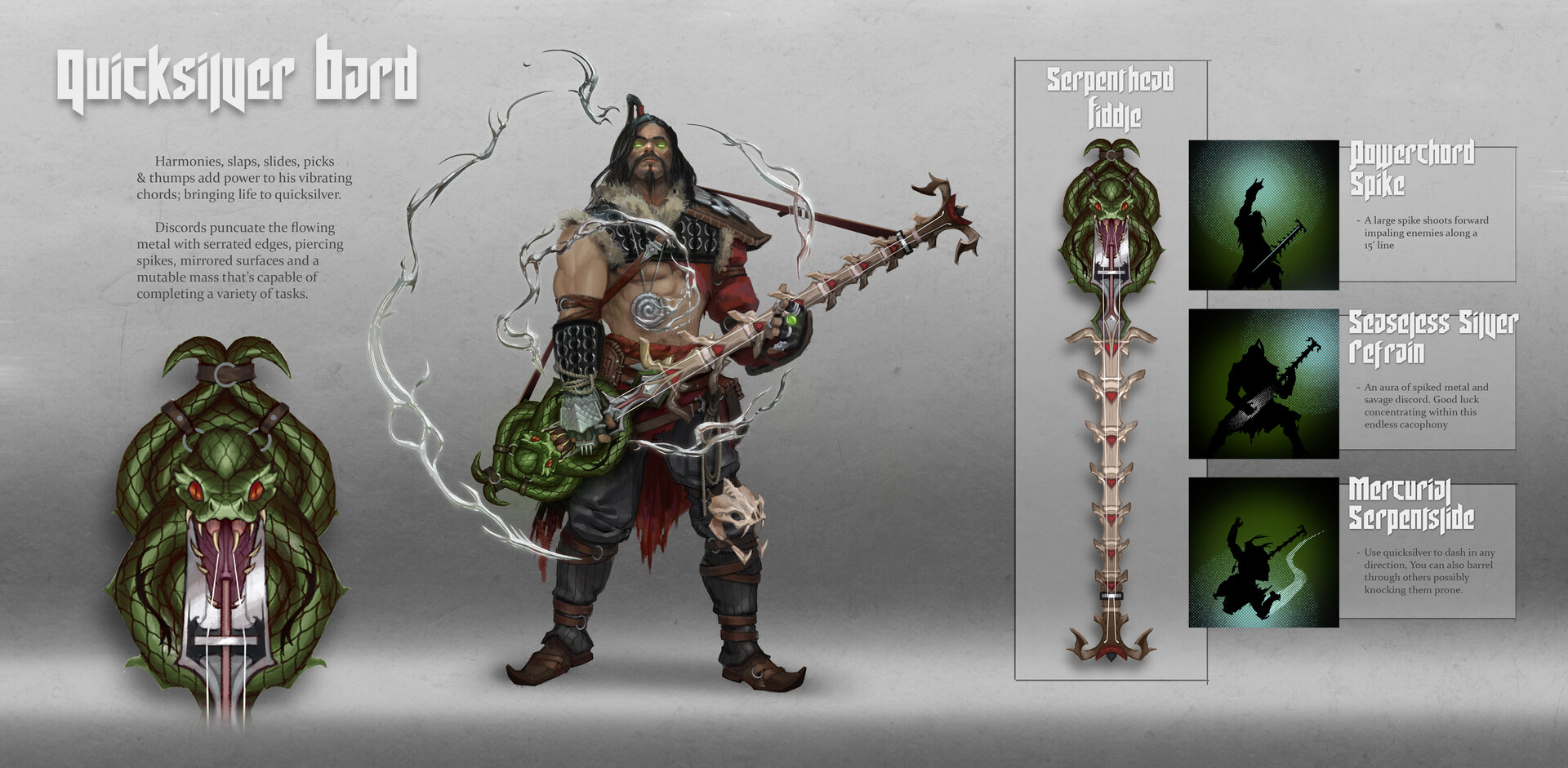 ArtStation - Quicksilver Bard