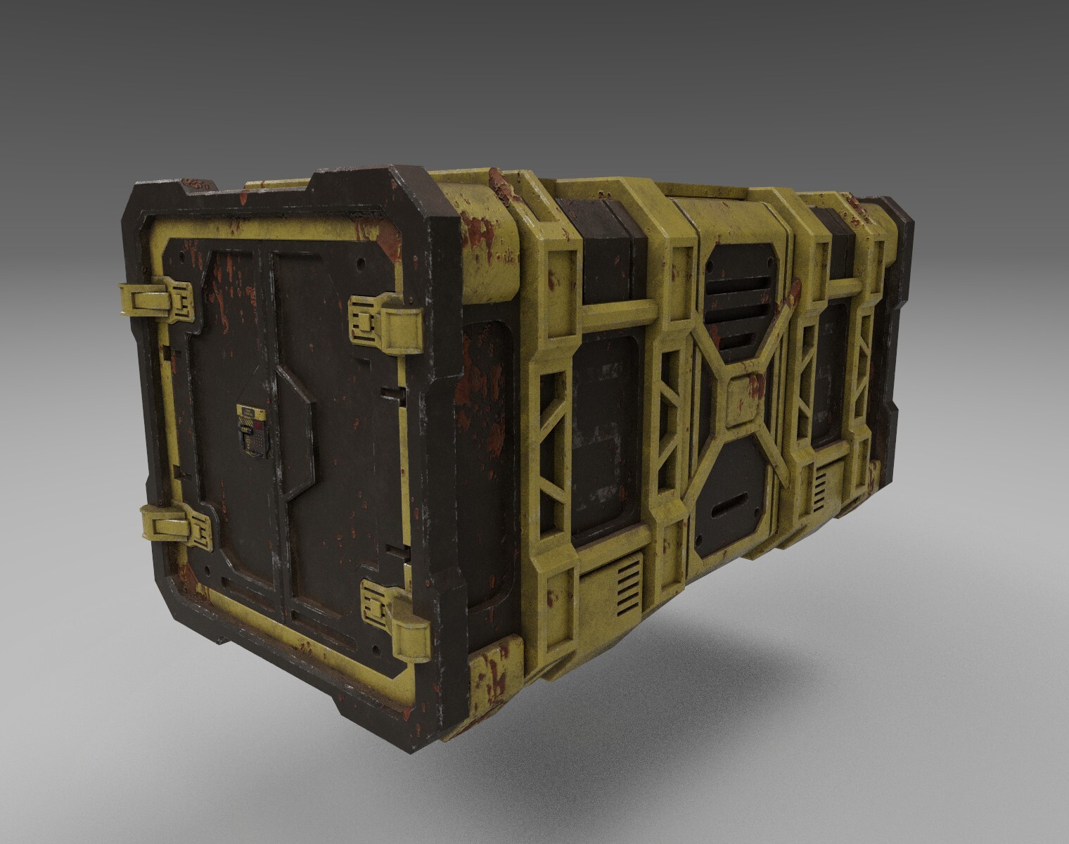 ArtStation - Sci-fi Mining Storage Container