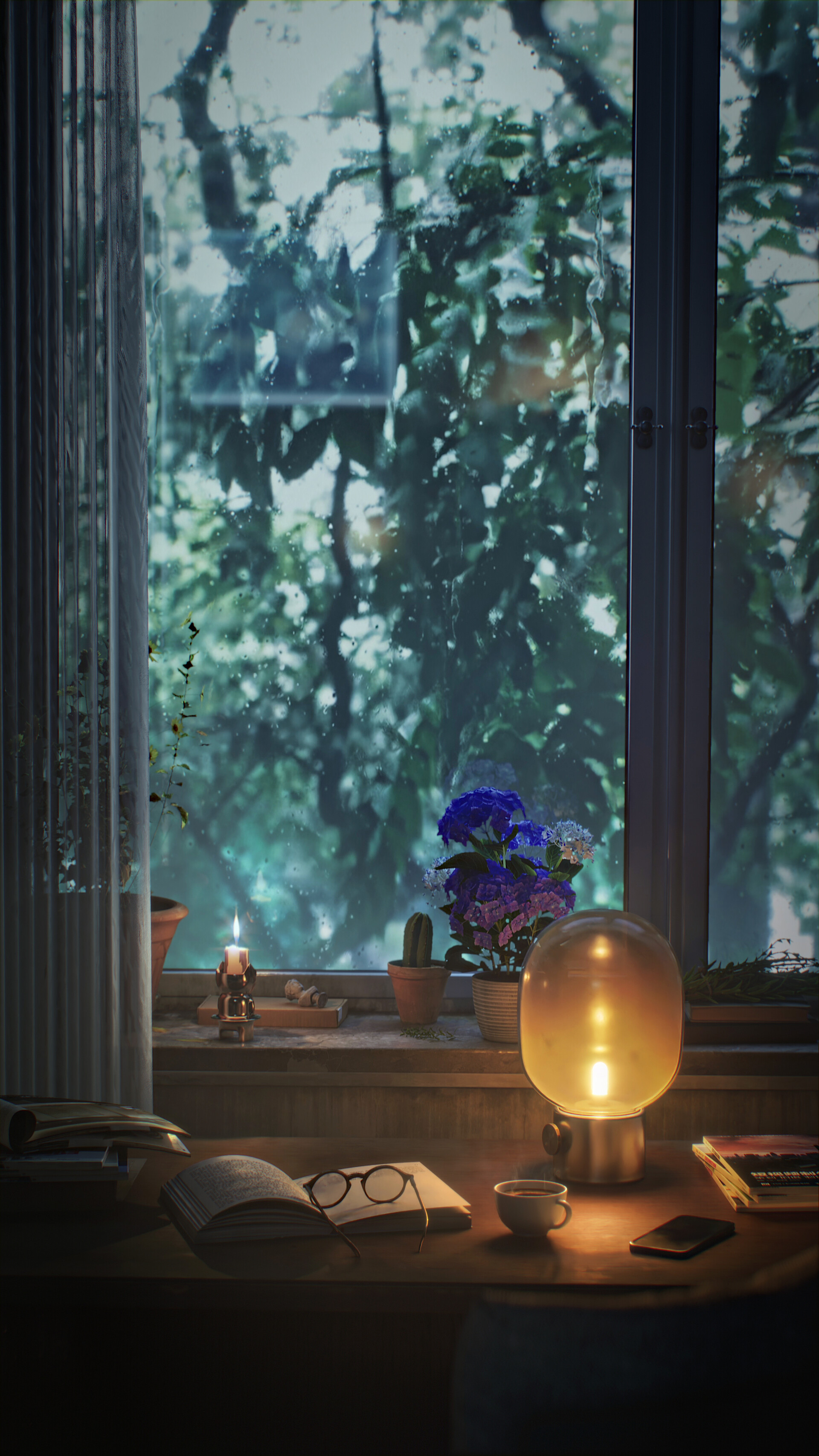 ArtStation - Rainy Afternoon