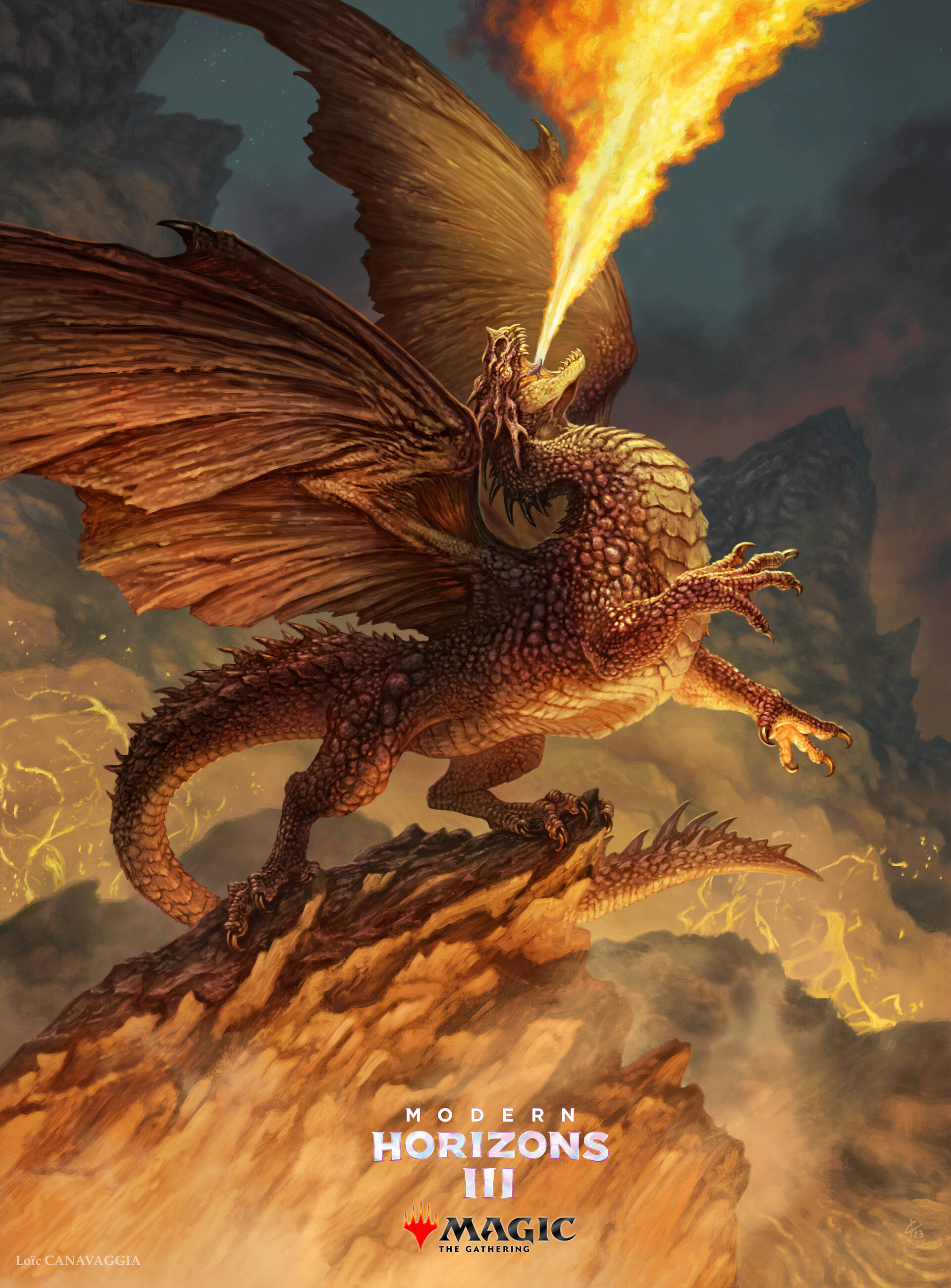 Loïc CANAVAGGIA - Dragon - Token