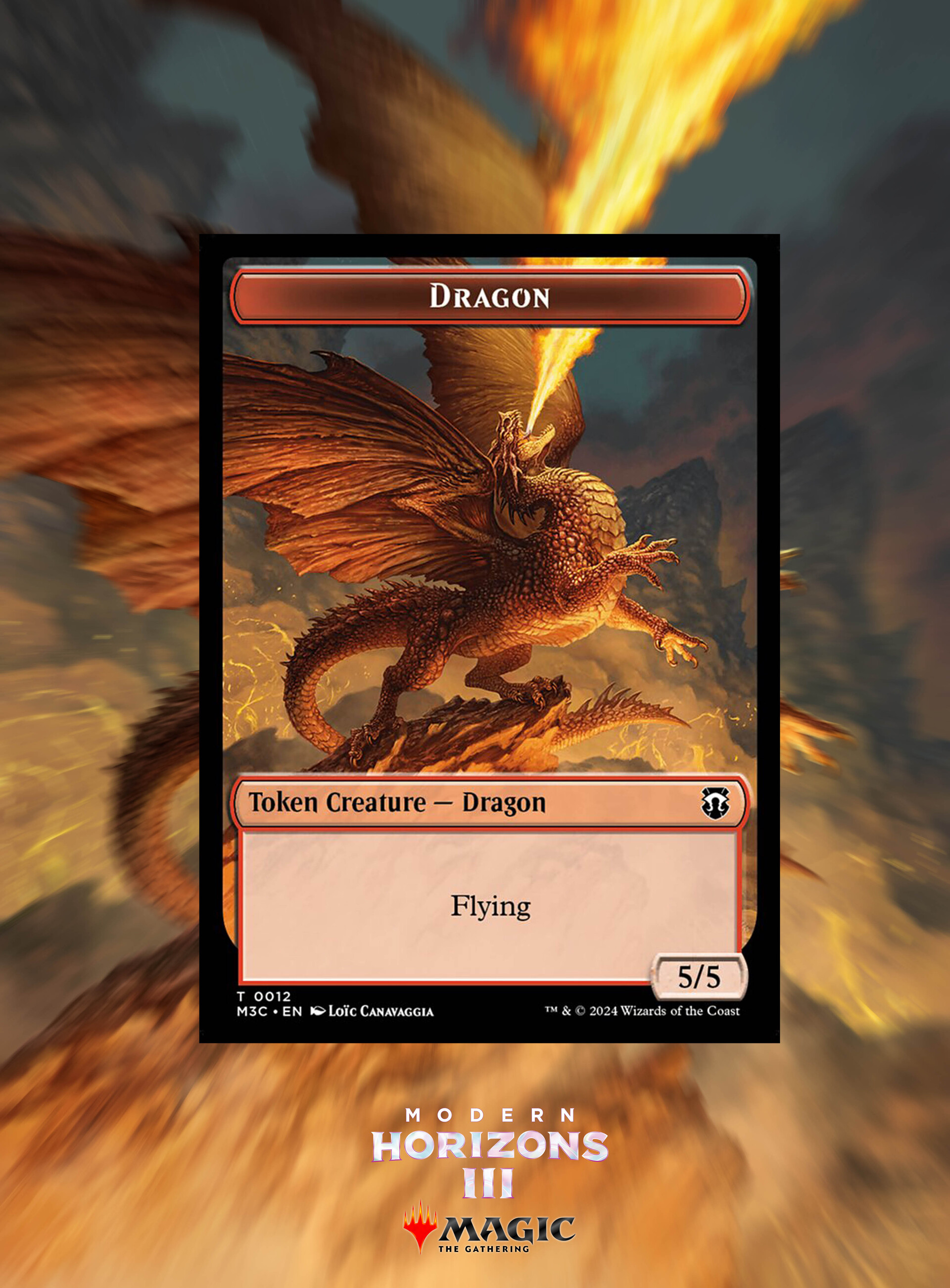 Loïc CANAVAGGIA - Dragon - Token