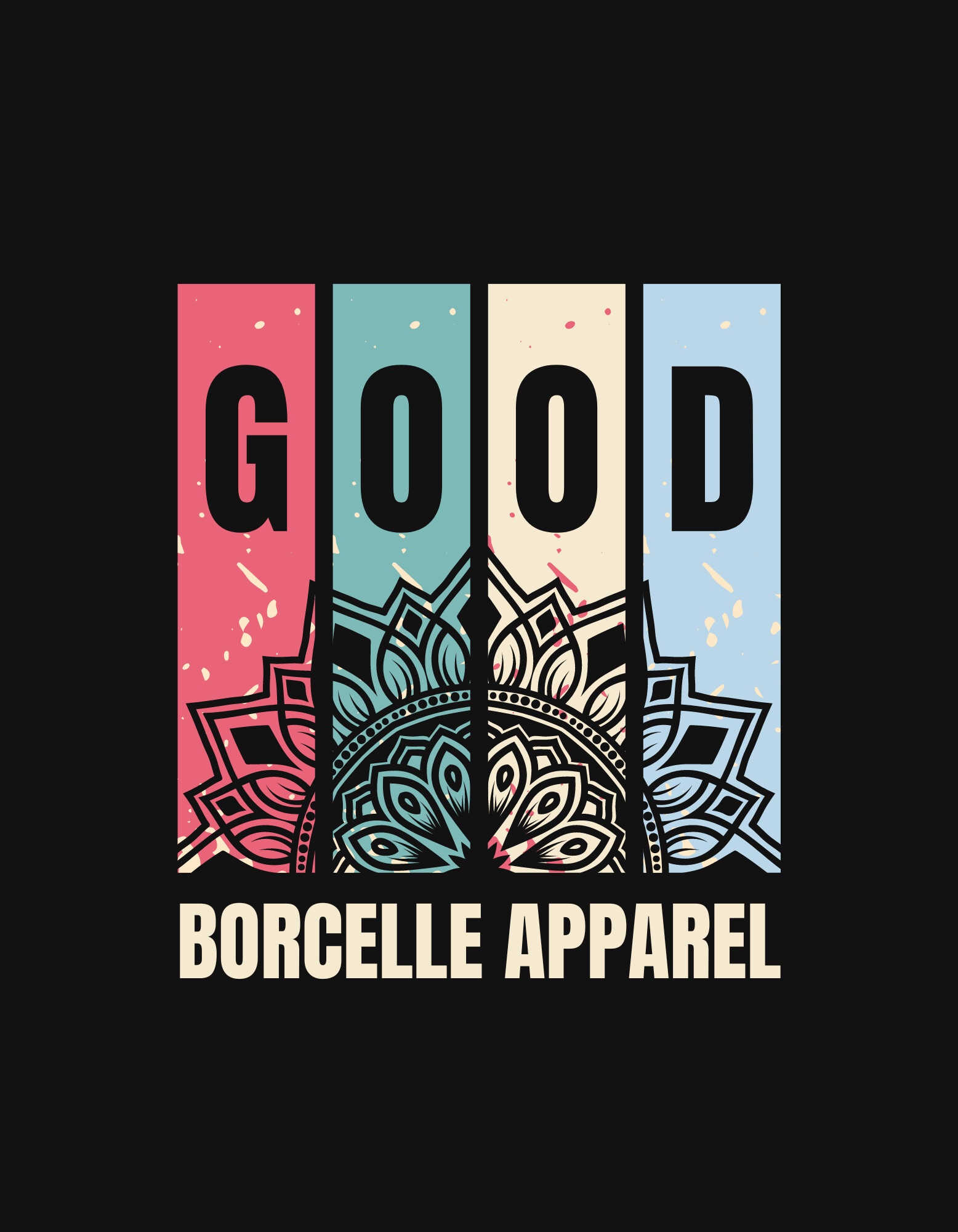 ArtStation - Borcelle Apparel T-shirt Design