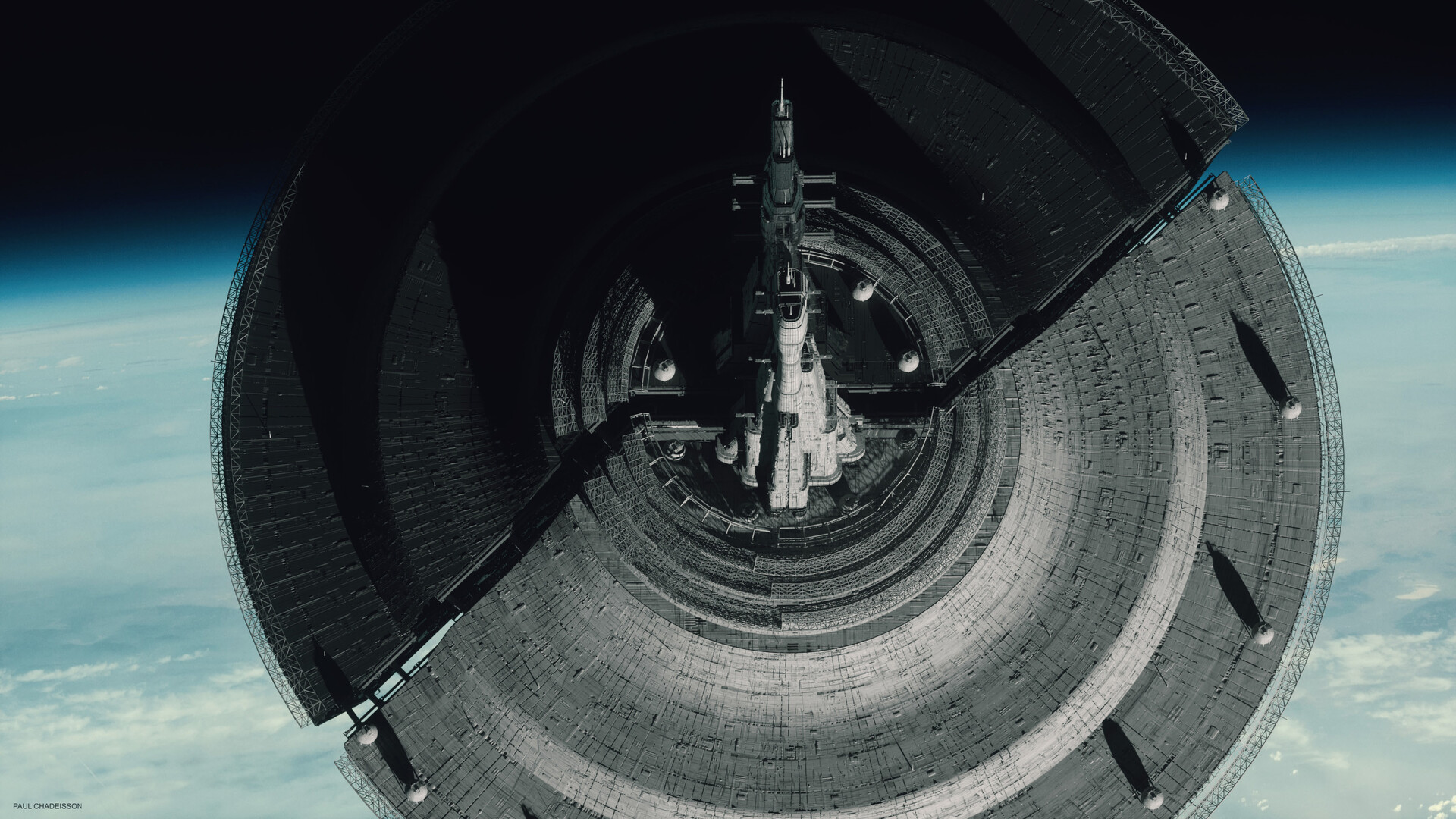 Paul Chadeisson - Alien Romulus | space station