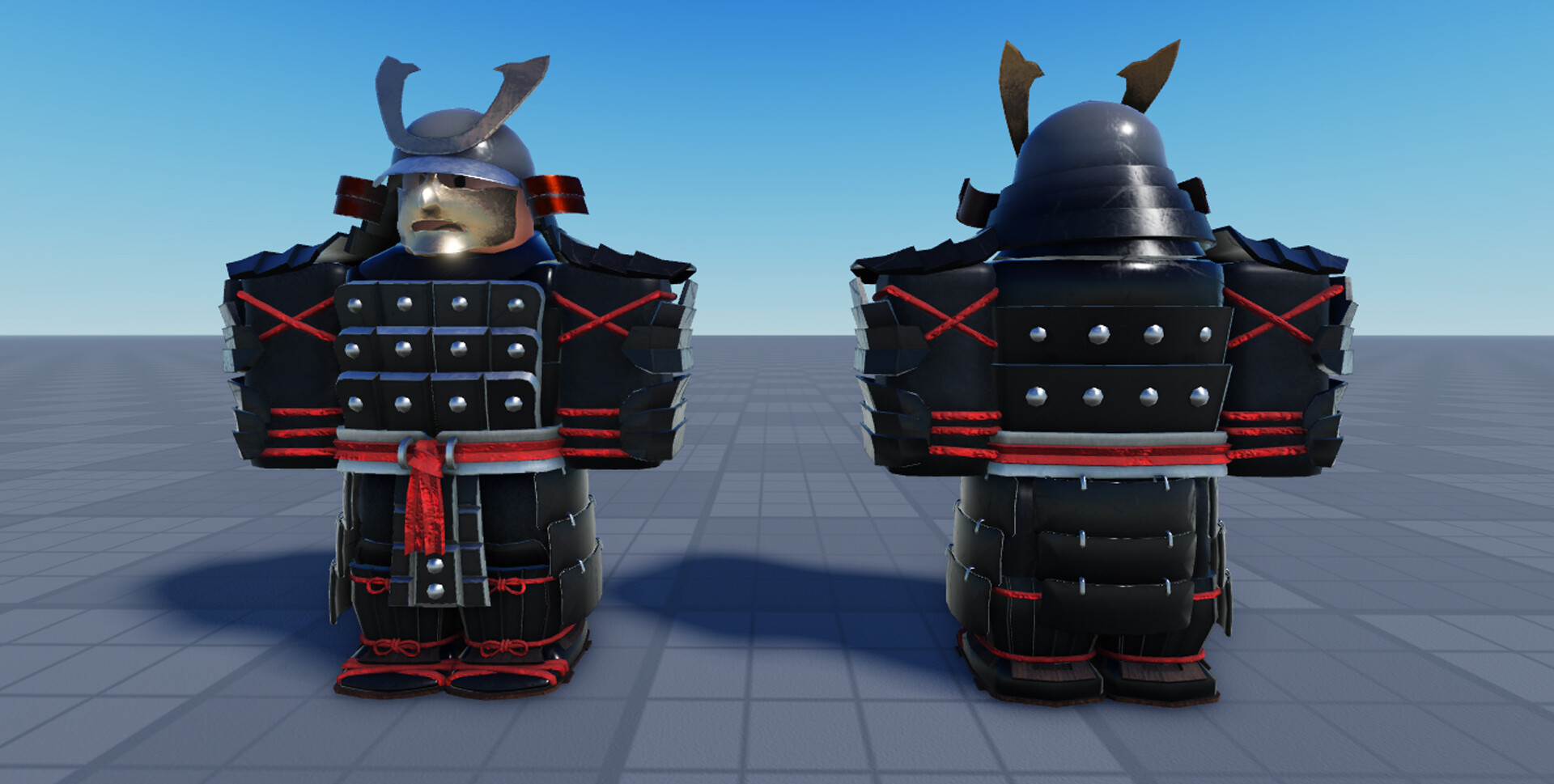 ArtStation - 3D Samurai for ZO Roblox videogame