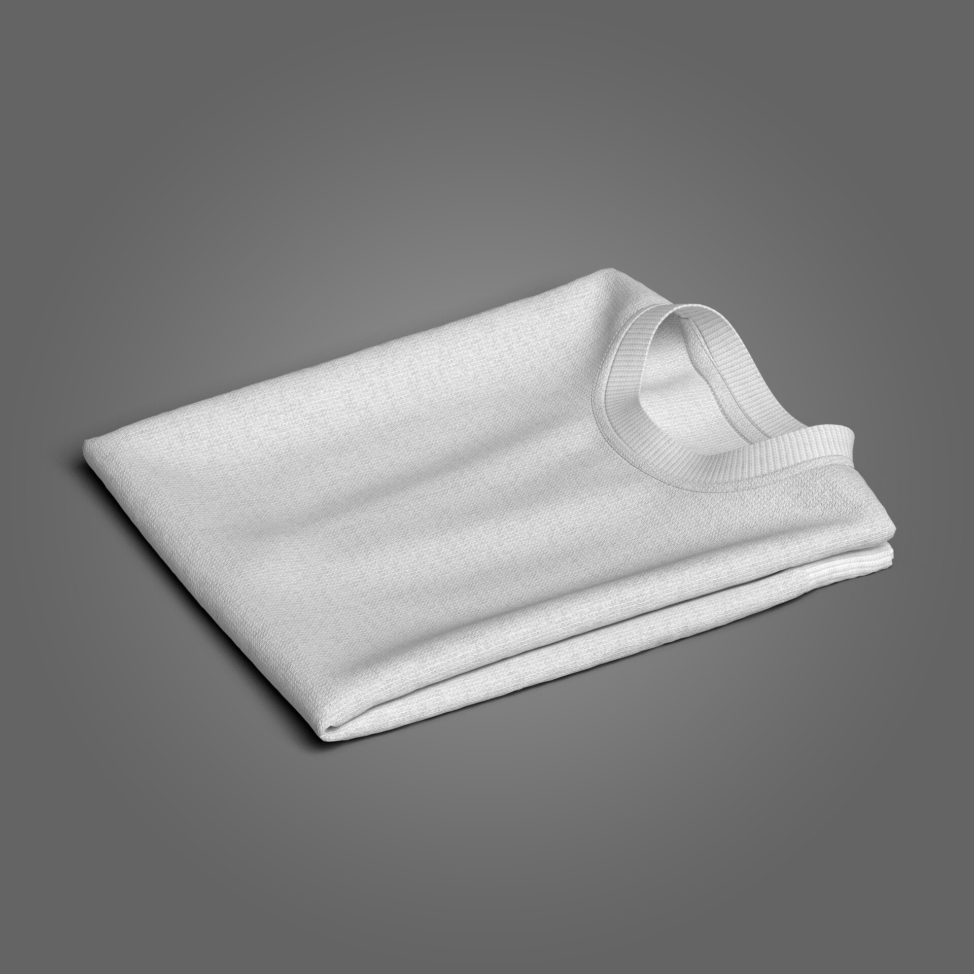 ArtStation - Folded Sweatshirt 3D Model