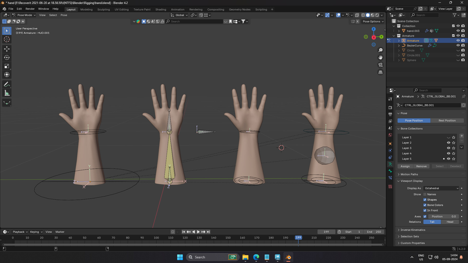 ArtStation - Hand Rig