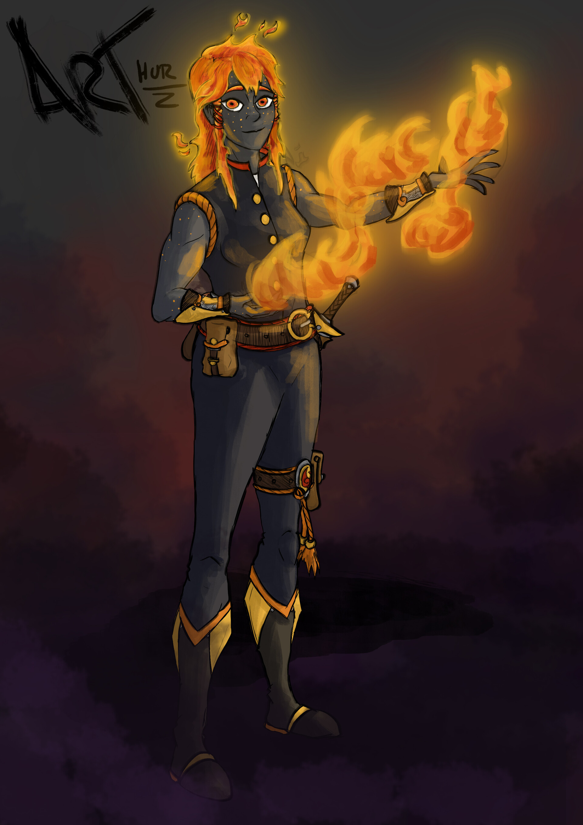 ArtStation - Character Design : Tryx