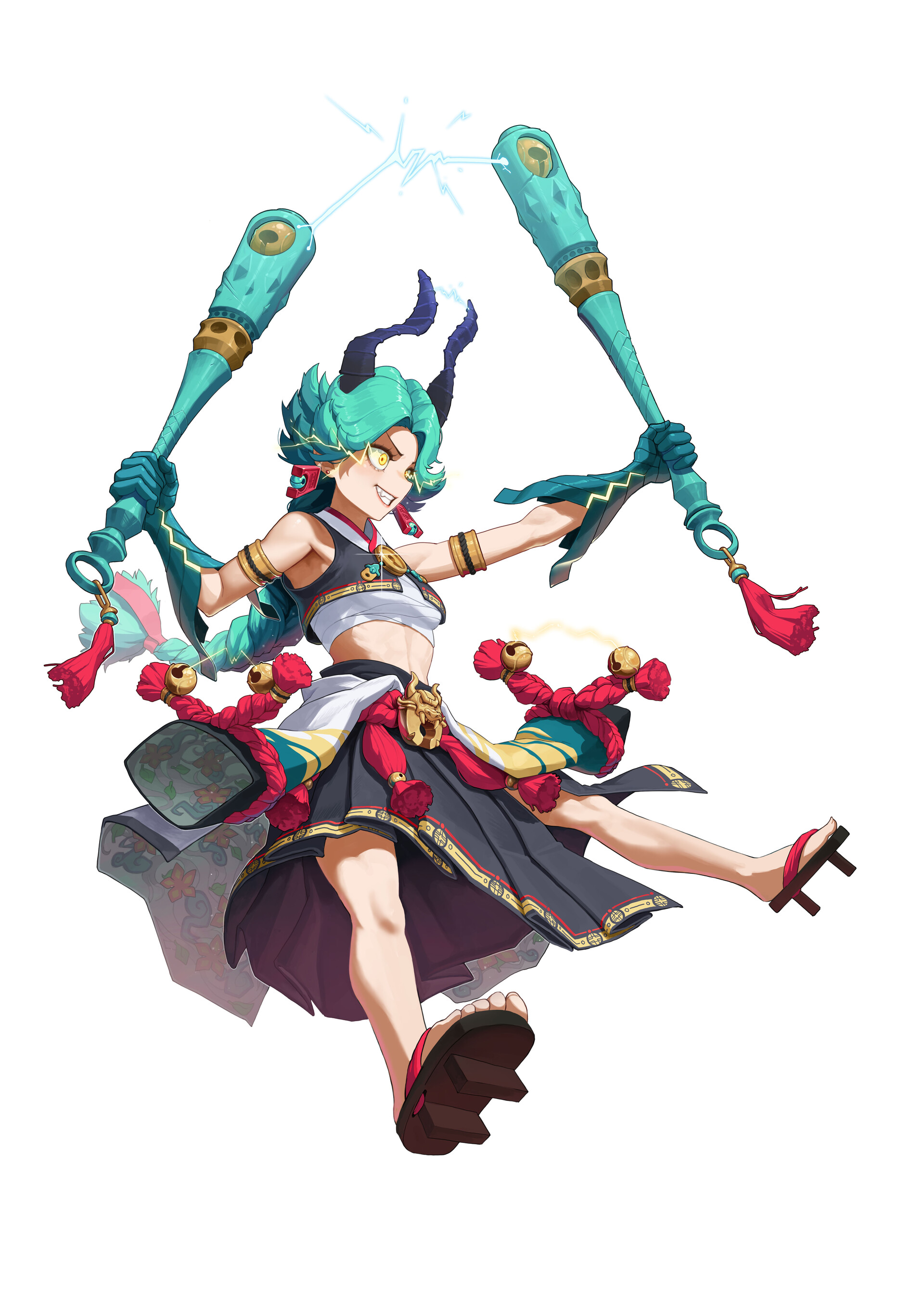 ArtStation - Electric Oni