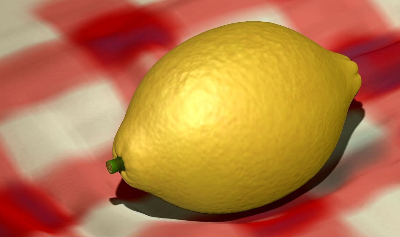 ArtStation - Lemon Study 3D