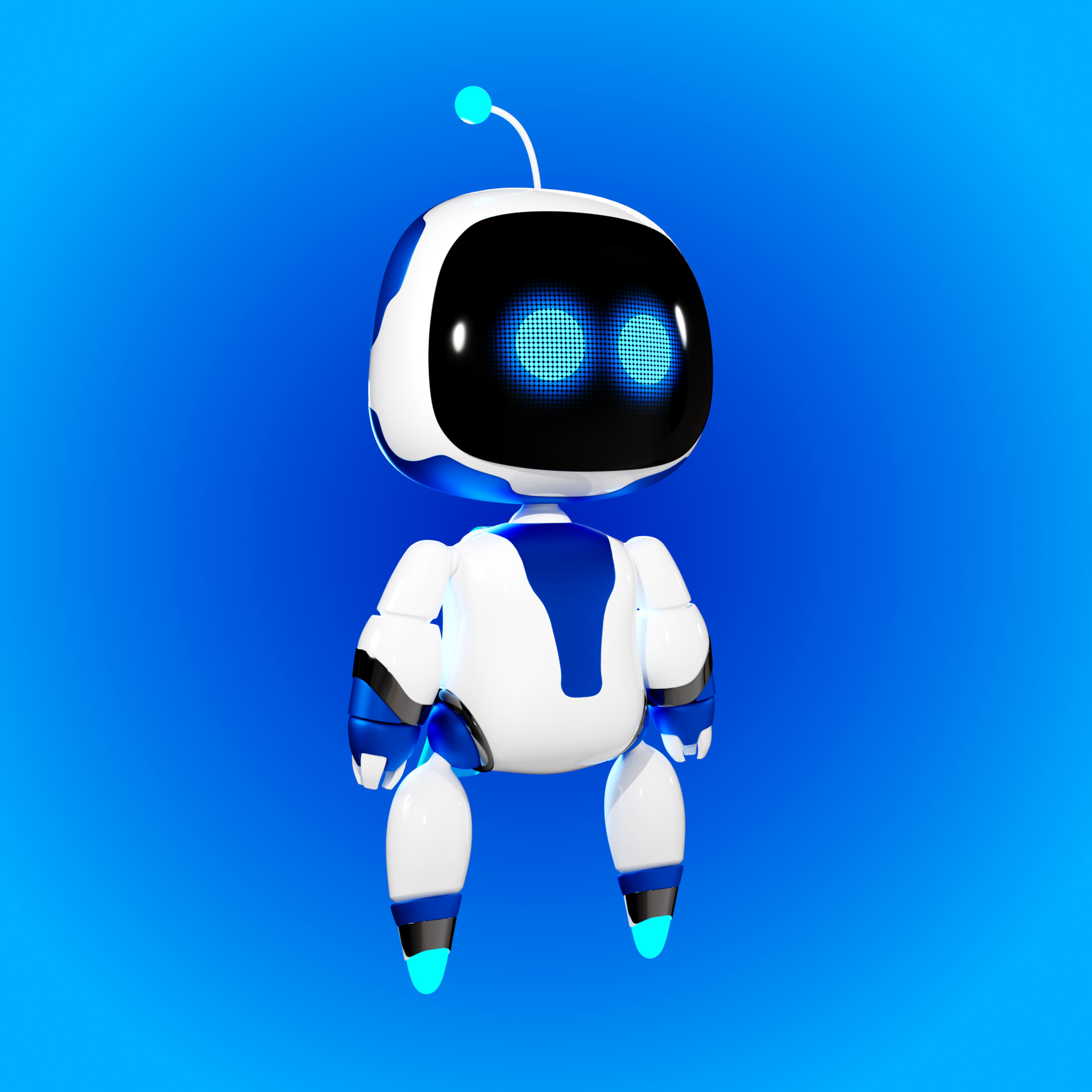 ArtStation - Astro Bot 3D Fan Art