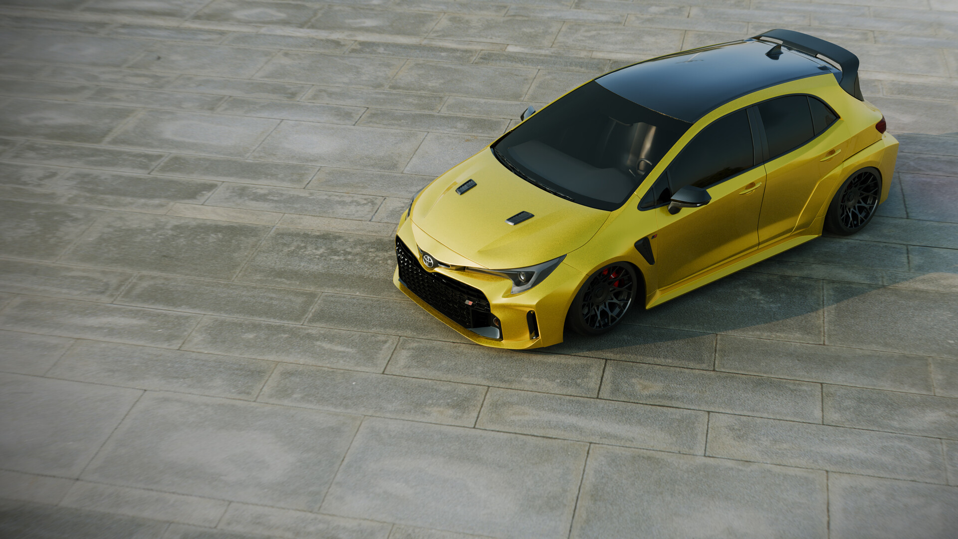 ArtStation - Toyota Corolla GR