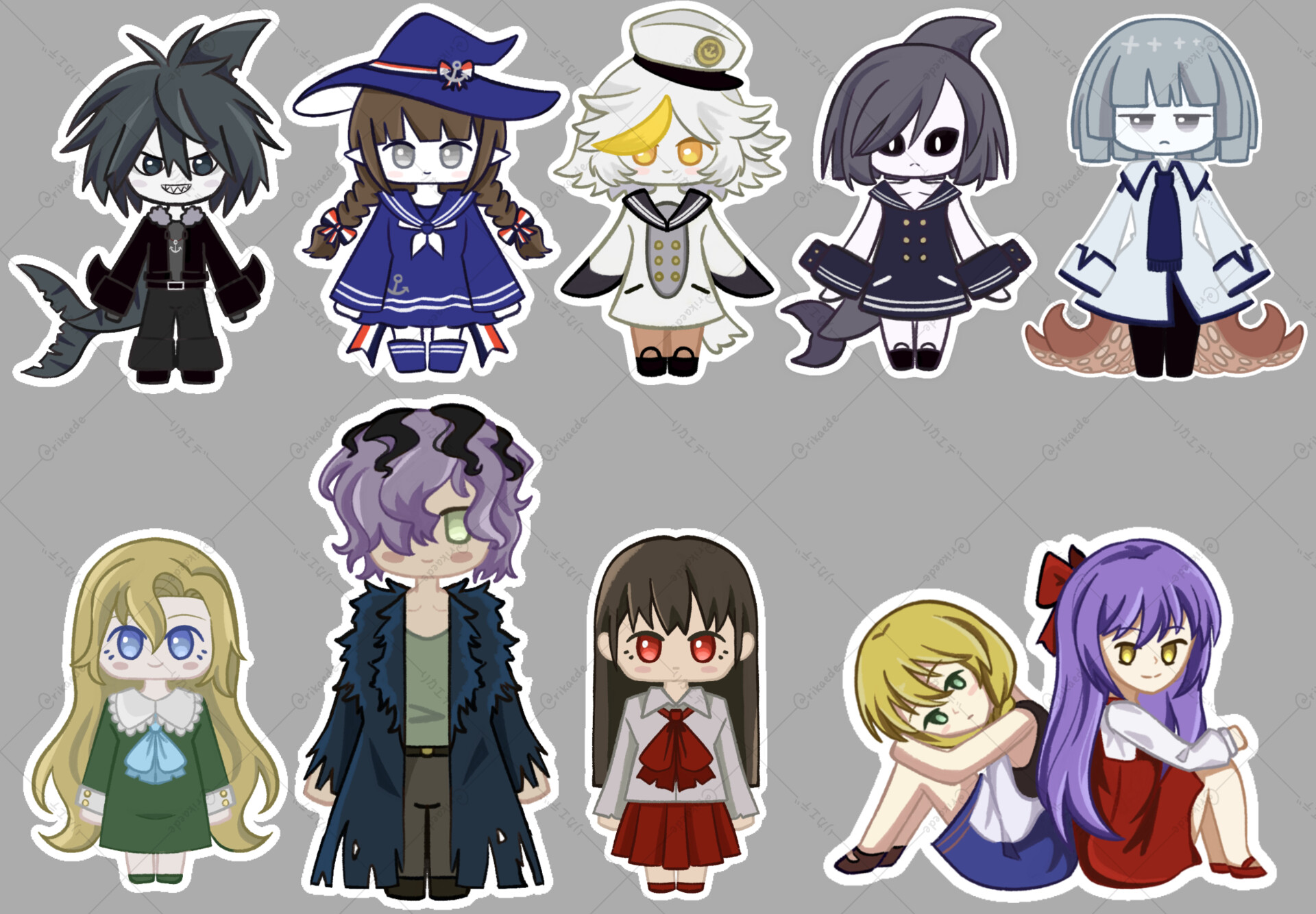 ArtStation - Ib, Witch's House, Wadanohara