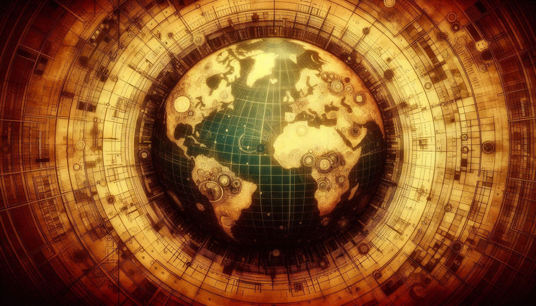 ArtStation - Globe Artwork