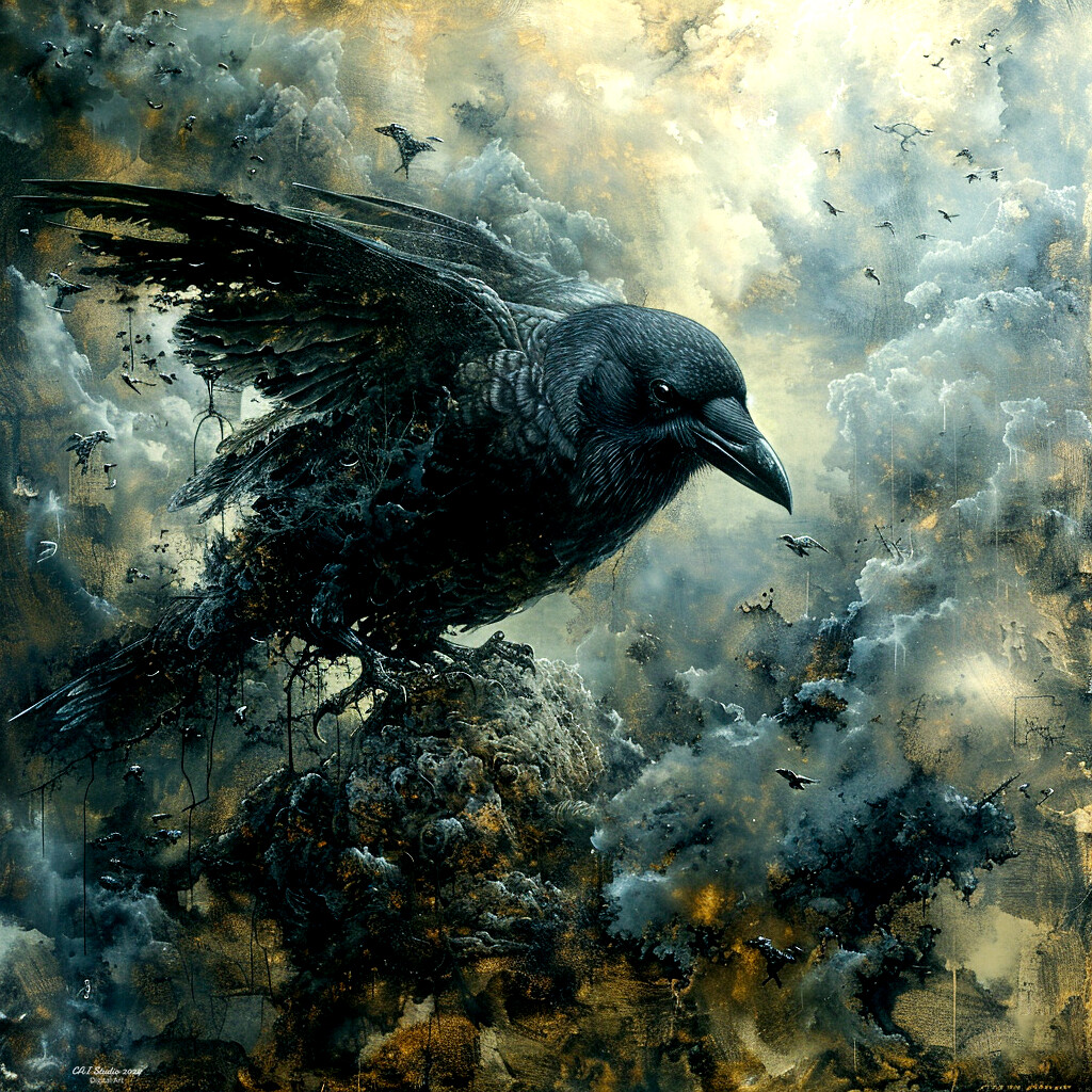 ArtStation - The raven