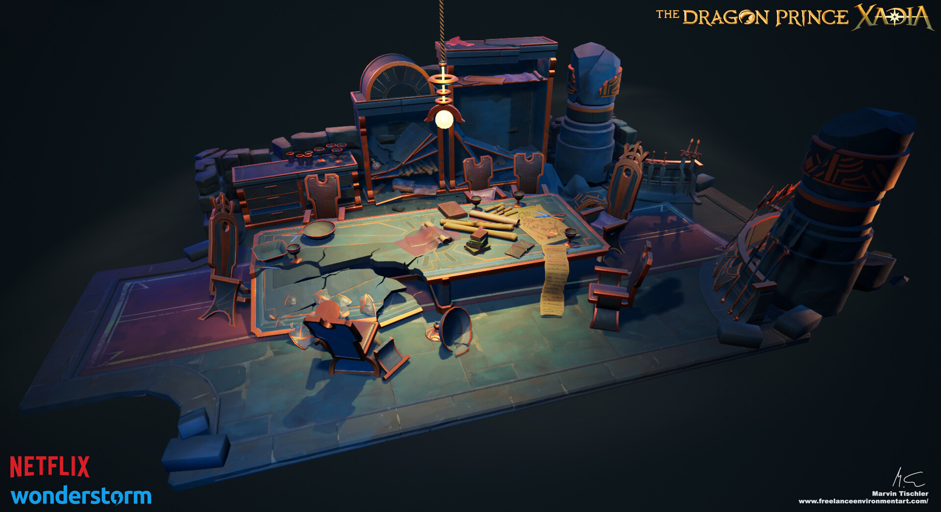 Marvin Tischler - Freelance Environment & Texture Artist - The Dragon ...