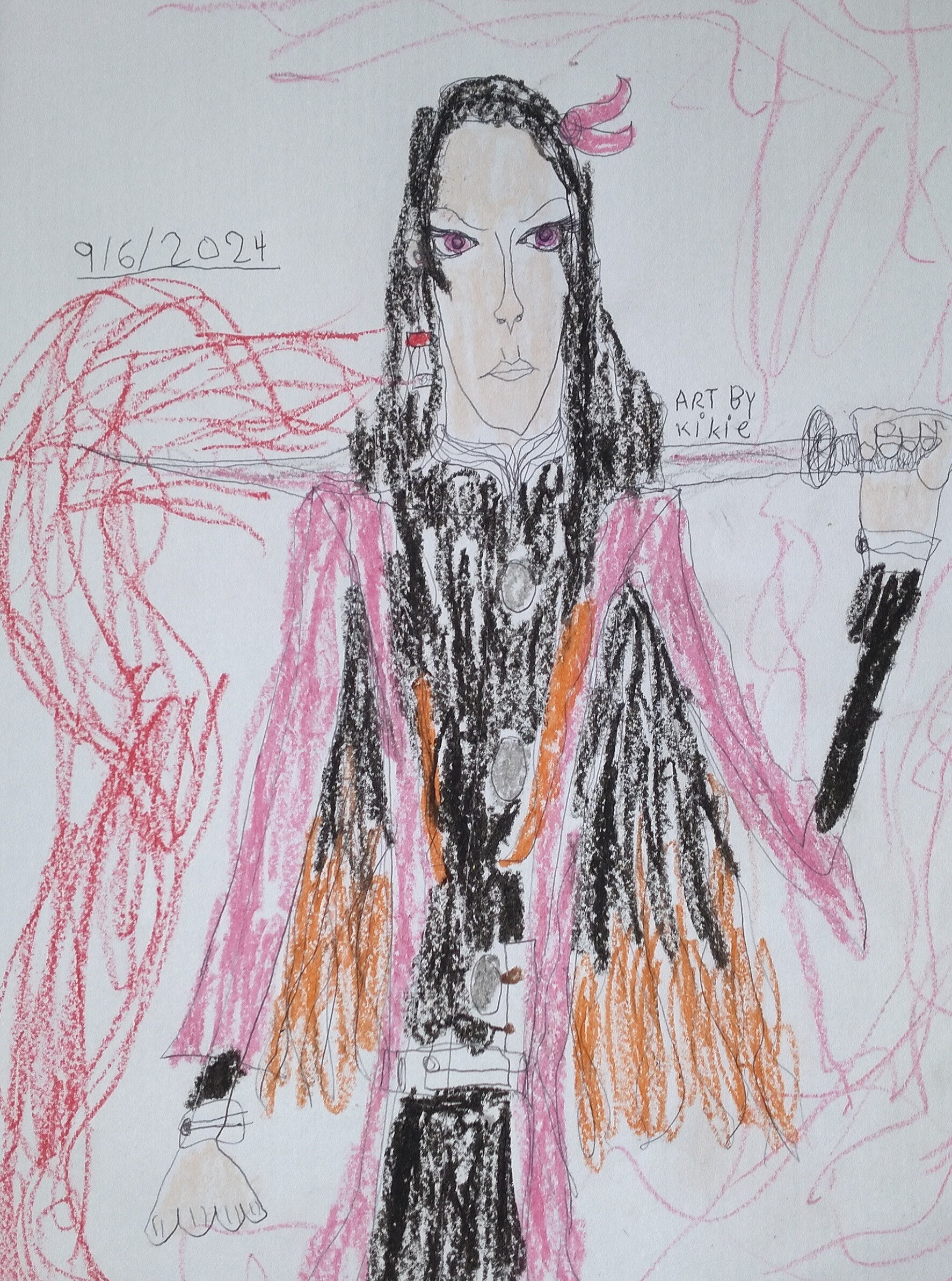 ArtStation - Blood Hashira, Nezuko Kamado