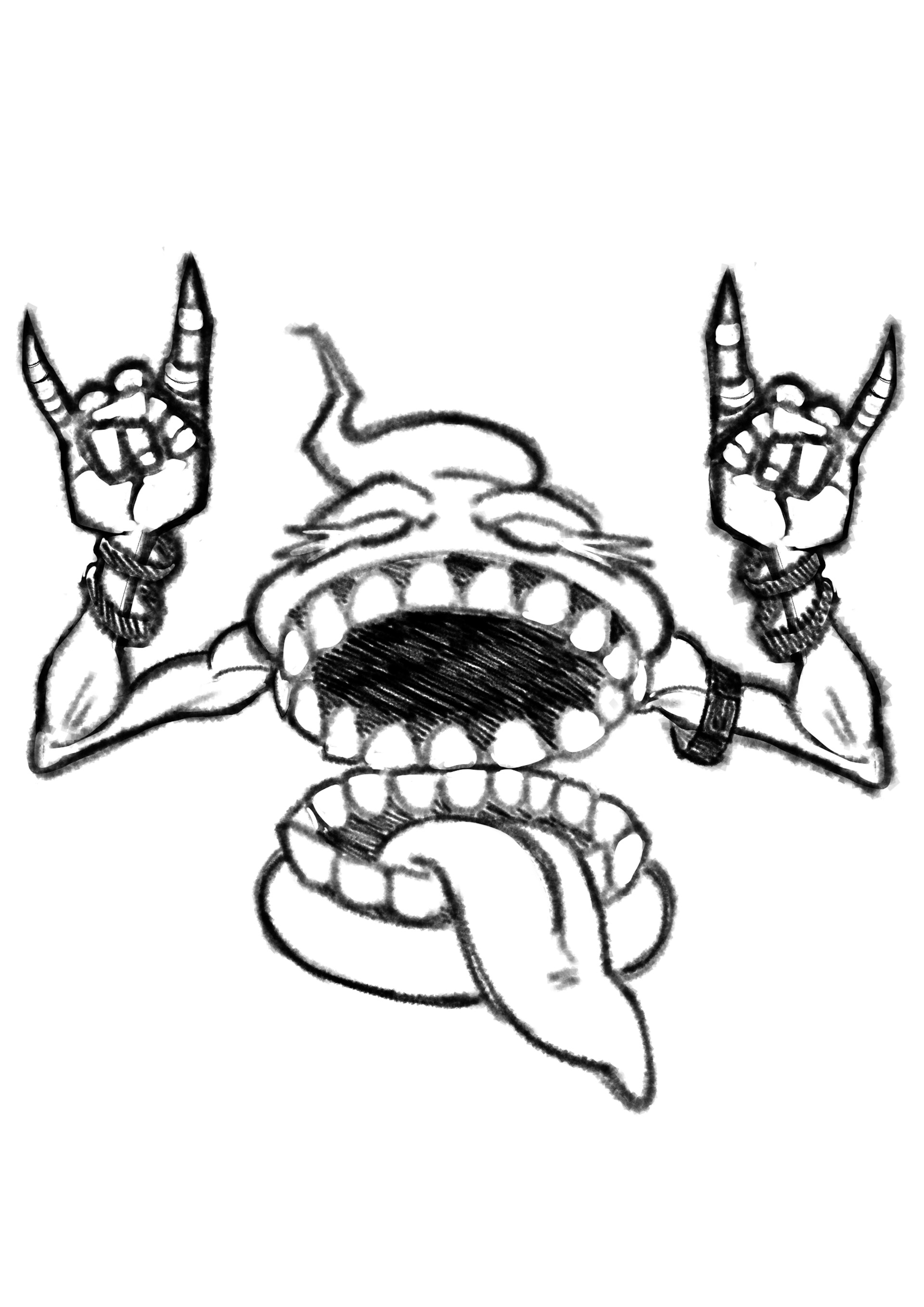 Anthoodraw - Etemon Fan Art (from Digimon Adventure)