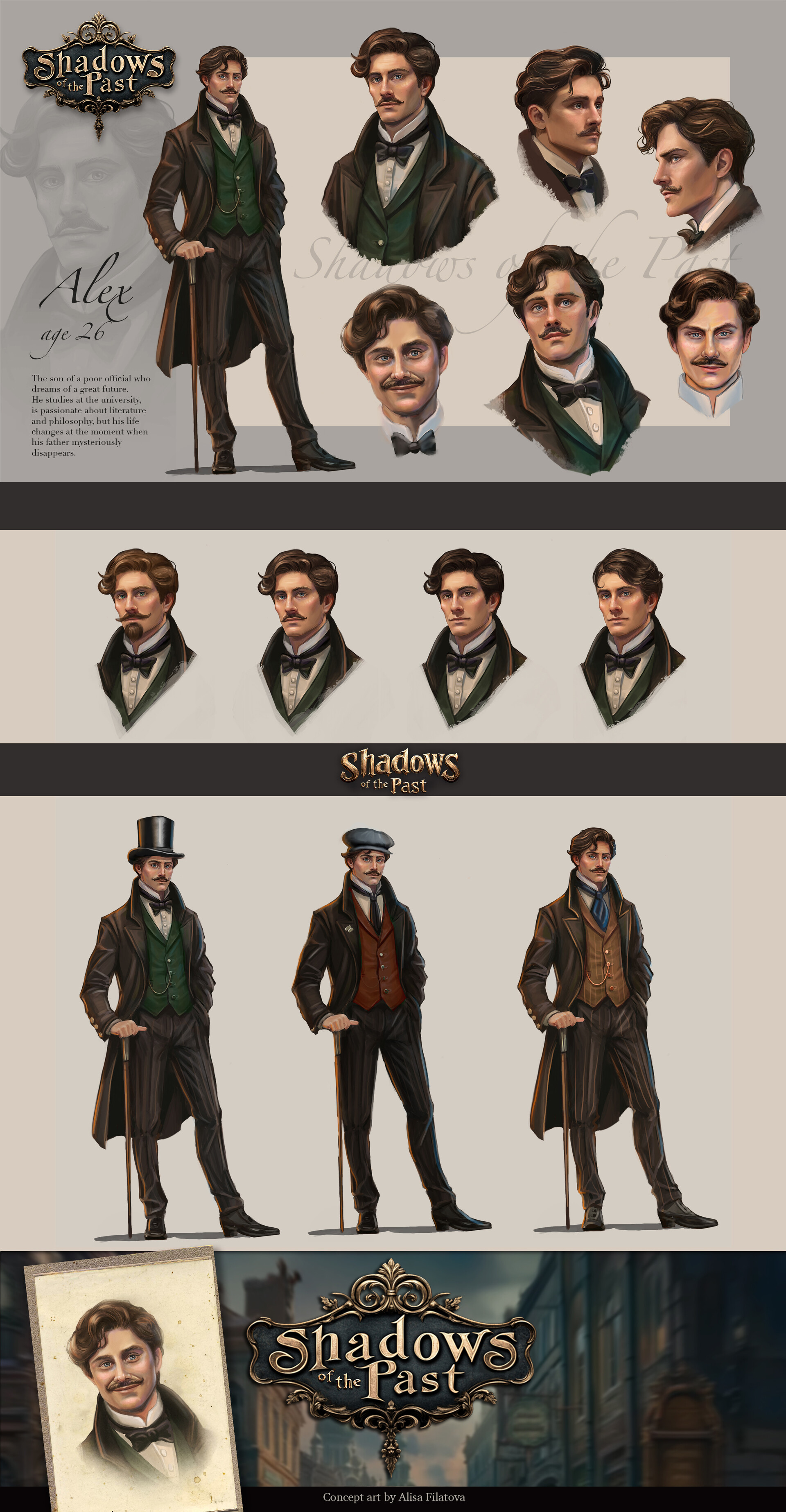 ArtStation - Character concept art (Quest / Interactive Story)