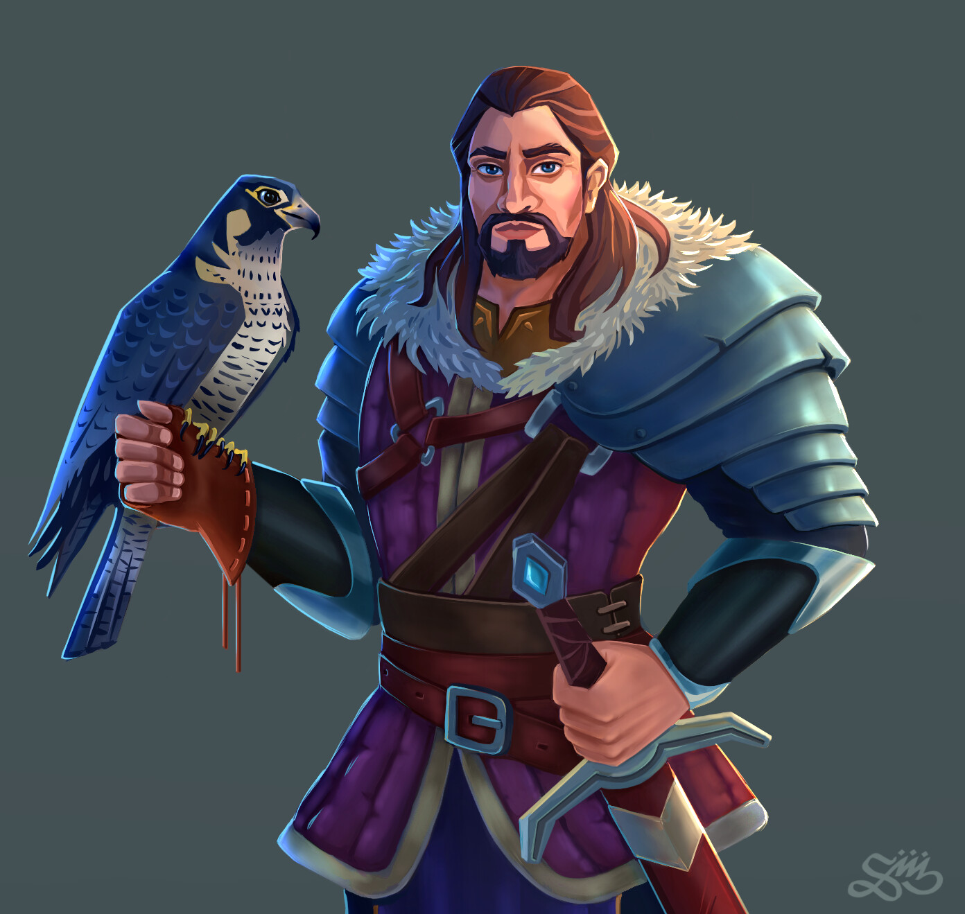 ArtStation - Knight fantasy game art